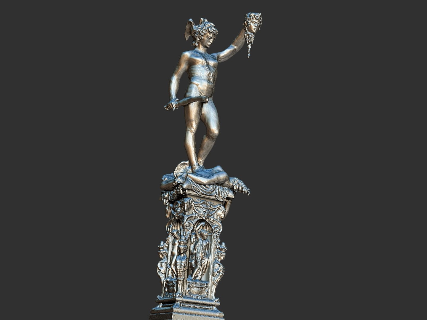 Perseus With The Head Of Medusa 3D Model - TurboSquid 2171702