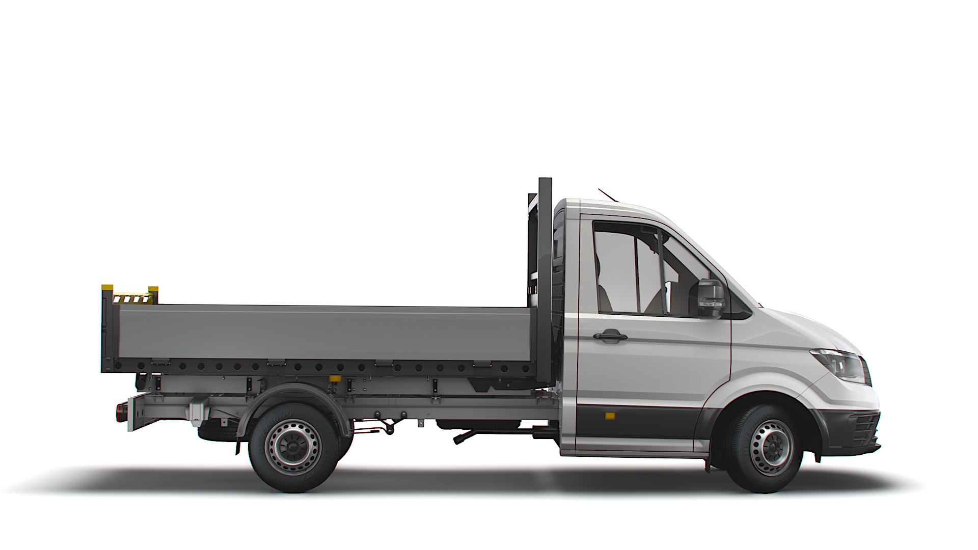 Crafter Single Cab Tipper Model - TurboSquid 1695592