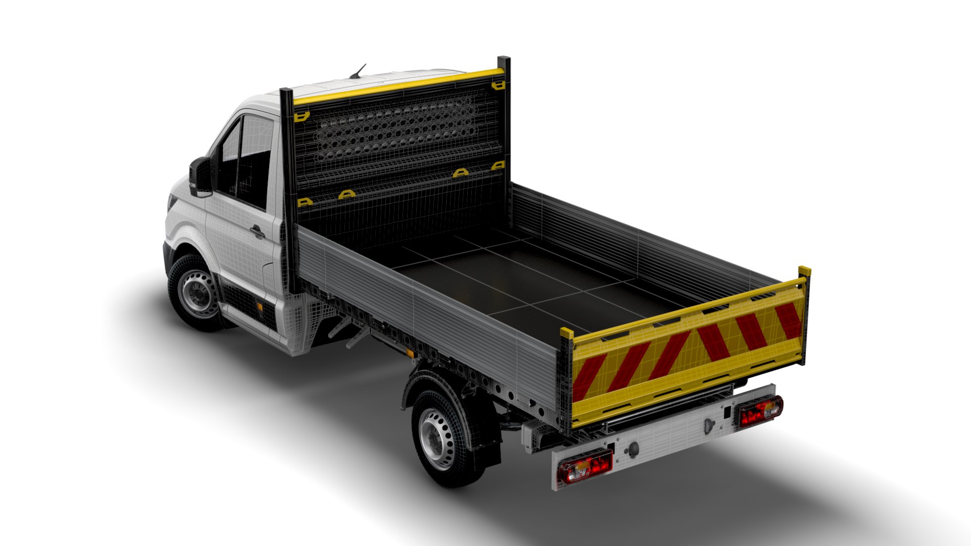Crafter Single Cab Tipper Model - TurboSquid 1695592