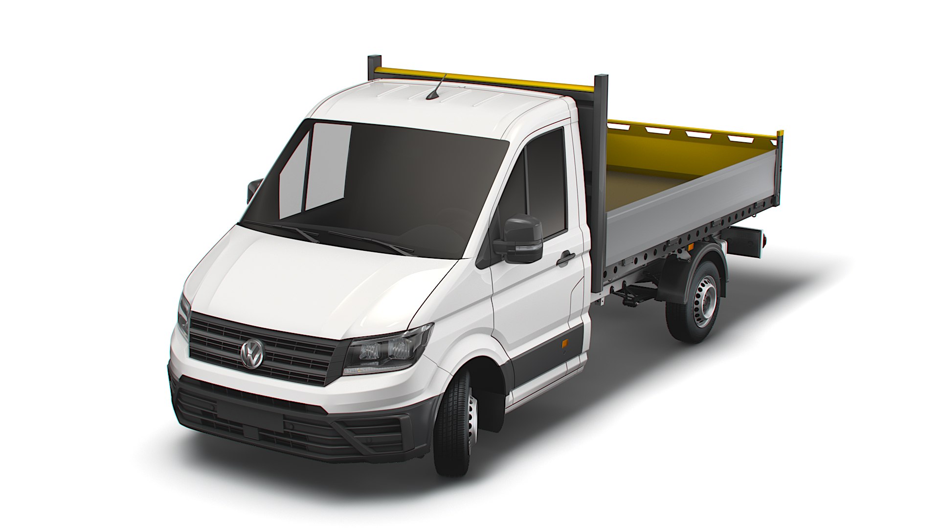 Crafter Single Cab Tipper Model - TurboSquid 1695592
