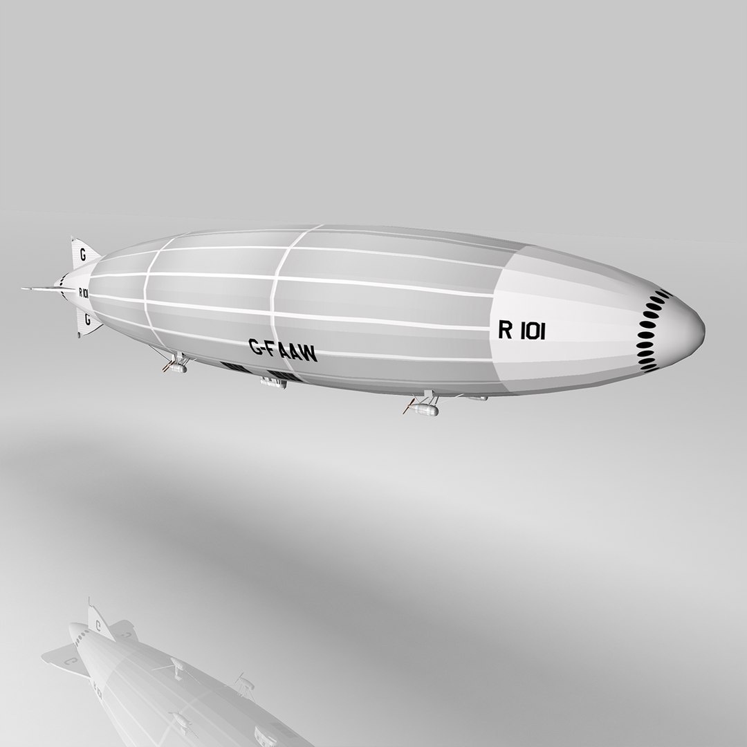 Maya British R101 Airship