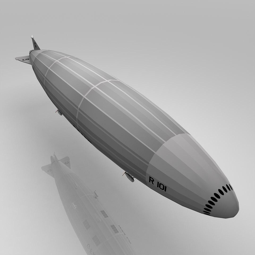 Maya British R101 Airship
