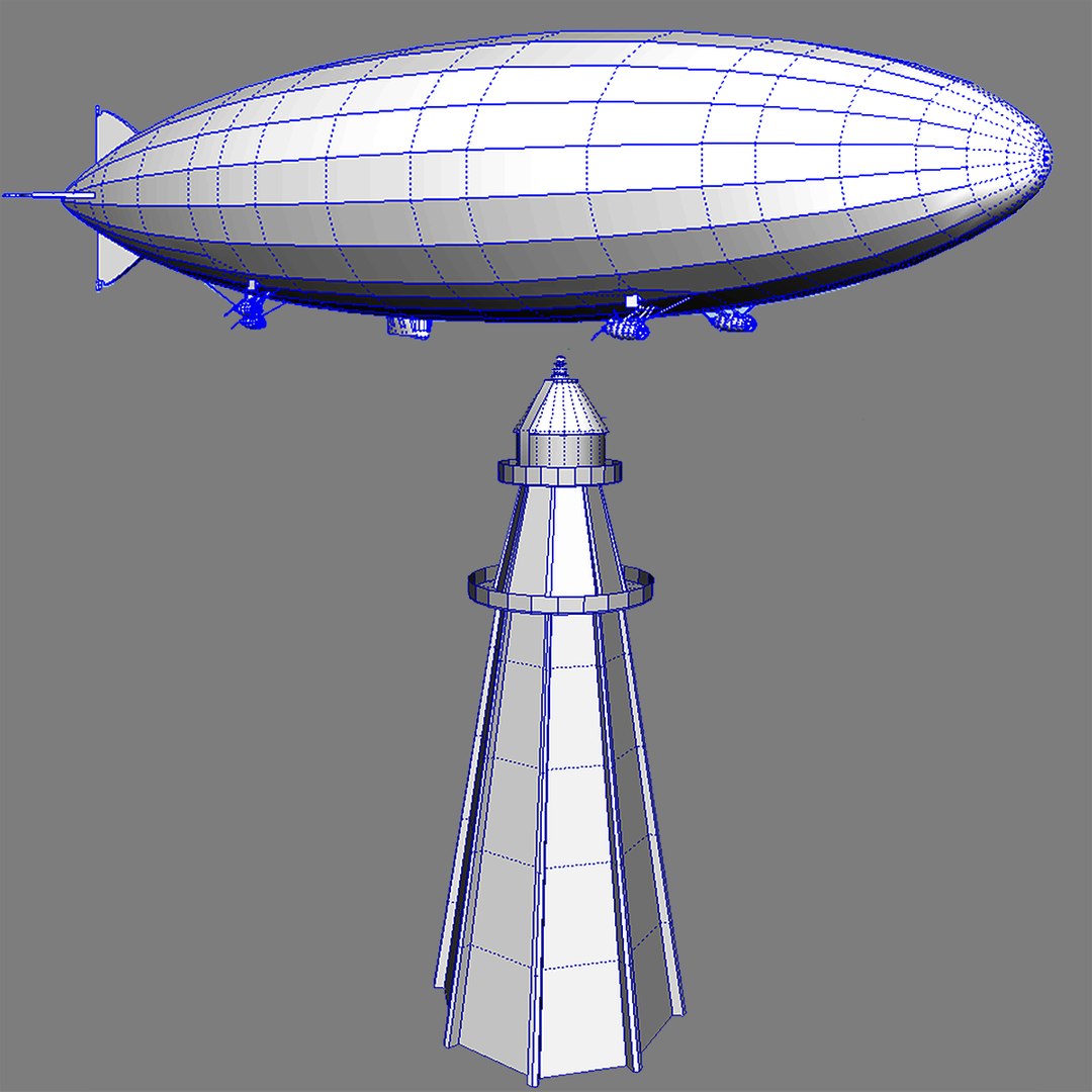 Maya British R101 Airship