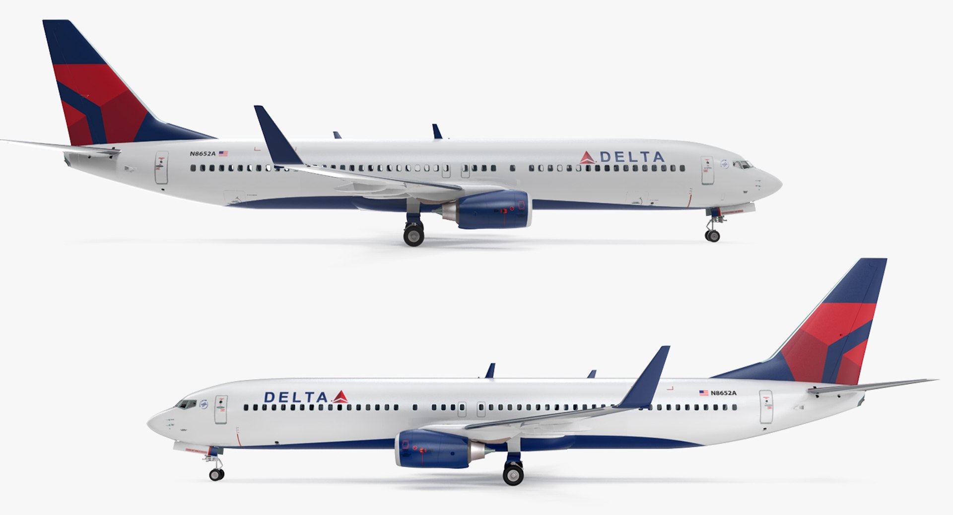 3D boeing 737-900 interior delta model - TurboSquid 1169963