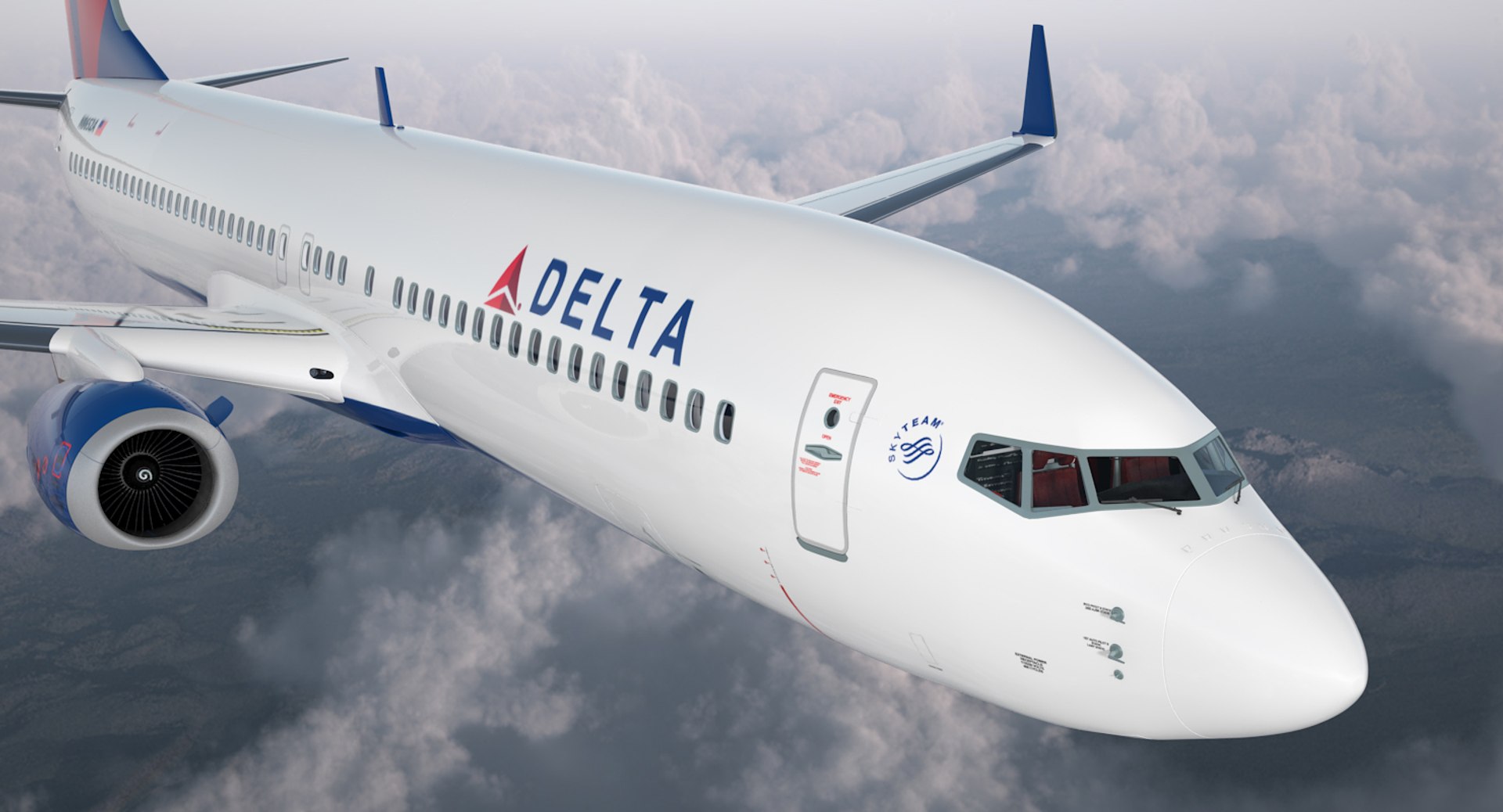 3D boeing 737-900 interior delta model - TurboSquid 1169963