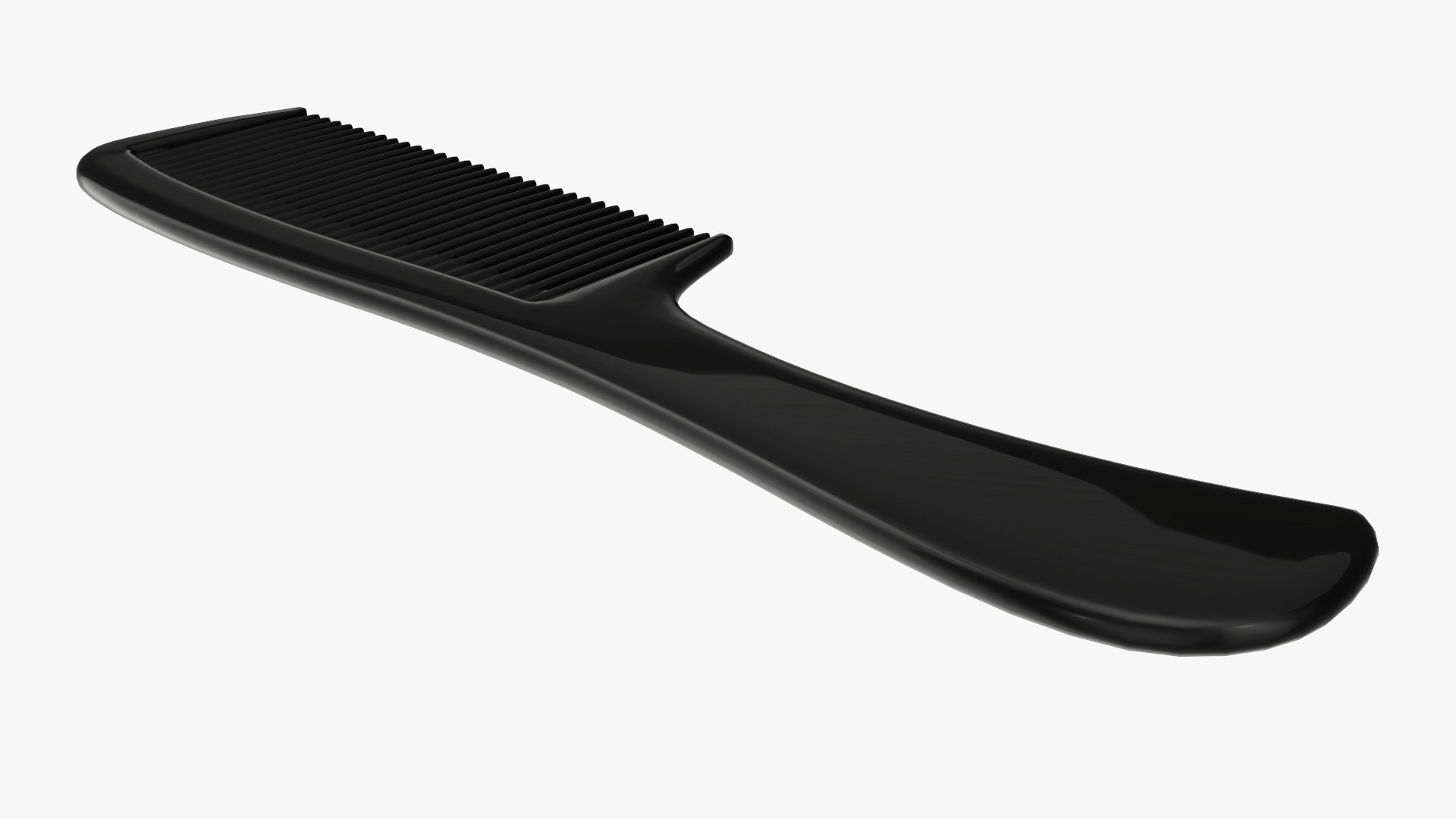 Hair comb wide 3D model - TurboSquid 1585452