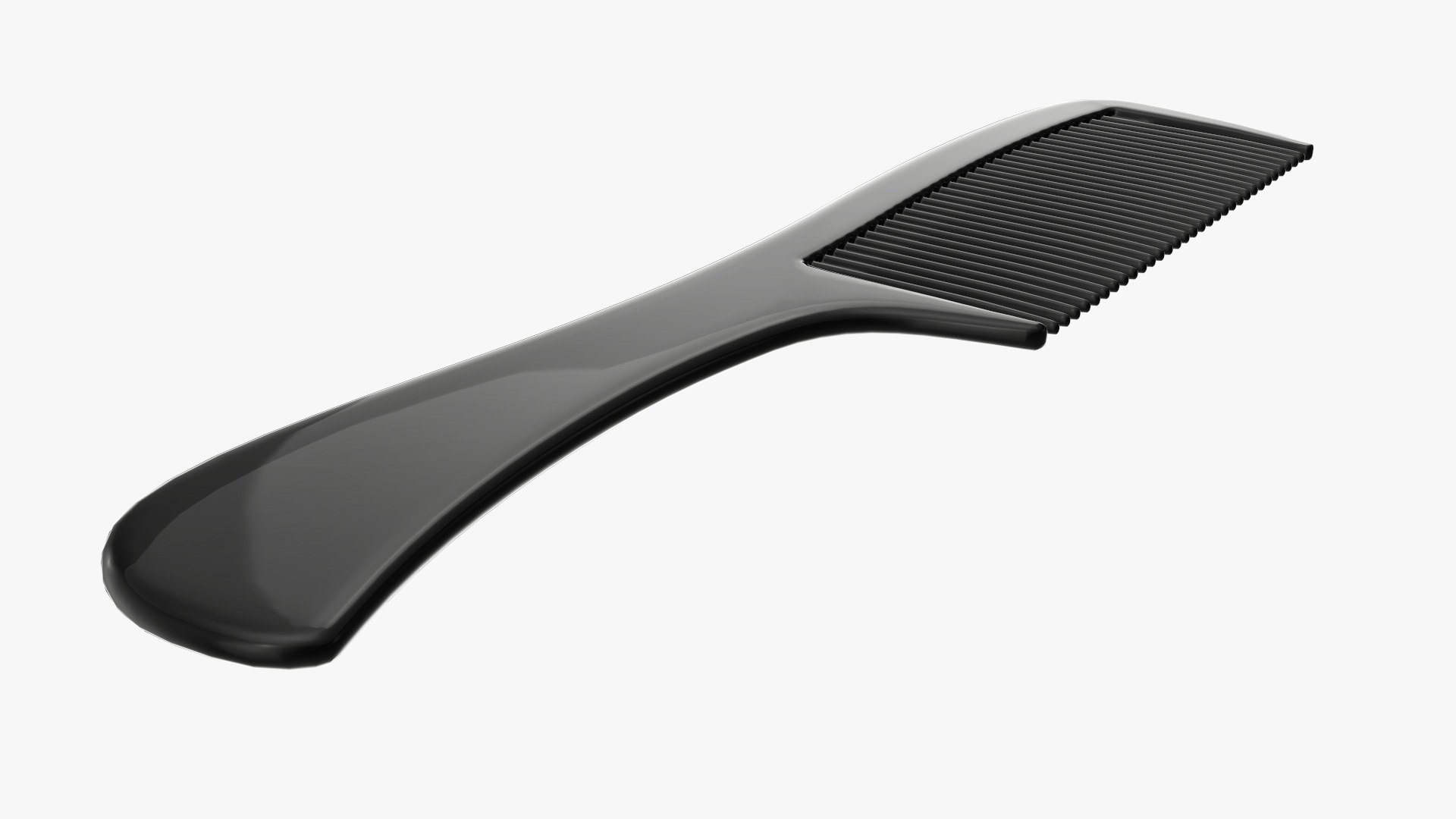 Hair comb wide 3D model - TurboSquid 1585452