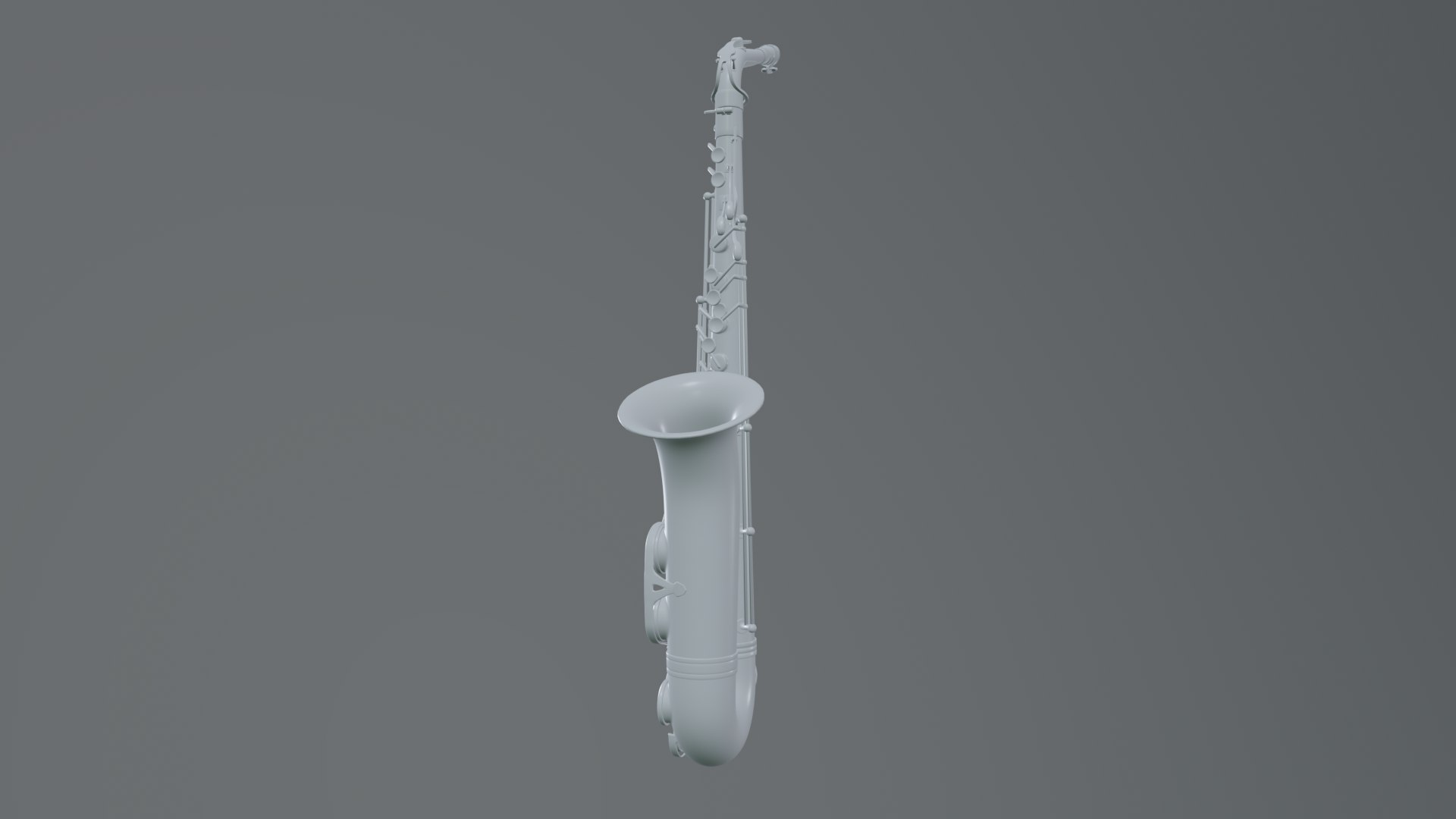 Saxophone Pipe French Horn High-poly 3D Model - TurboSquid 2345165