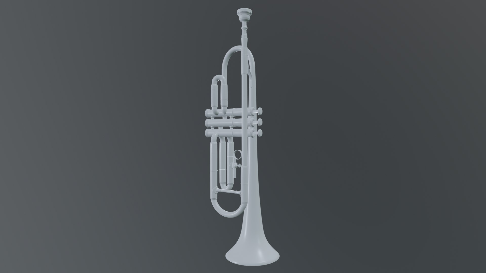Saxophone Pipe French Horn High-poly 3D Model - TurboSquid 2345165