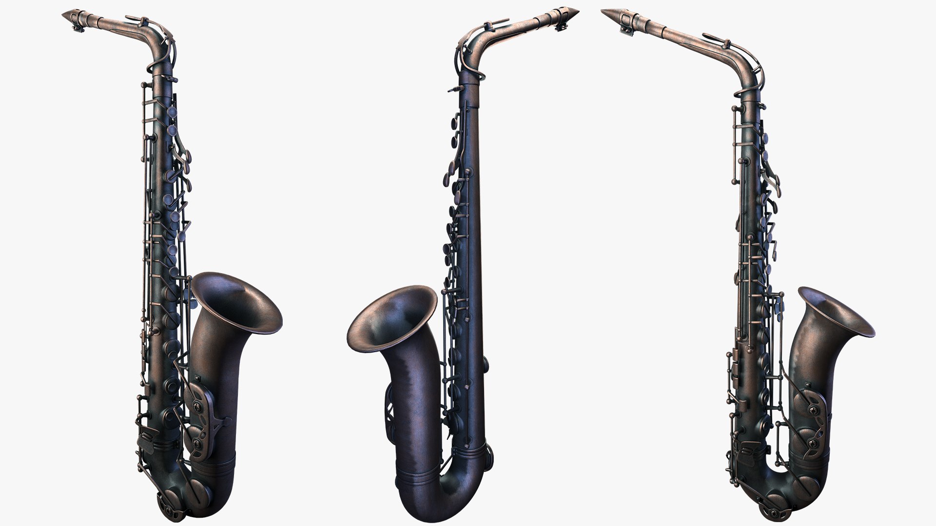 Saxophone Pipe French Horn High-poly 3D Model - TurboSquid 2345165