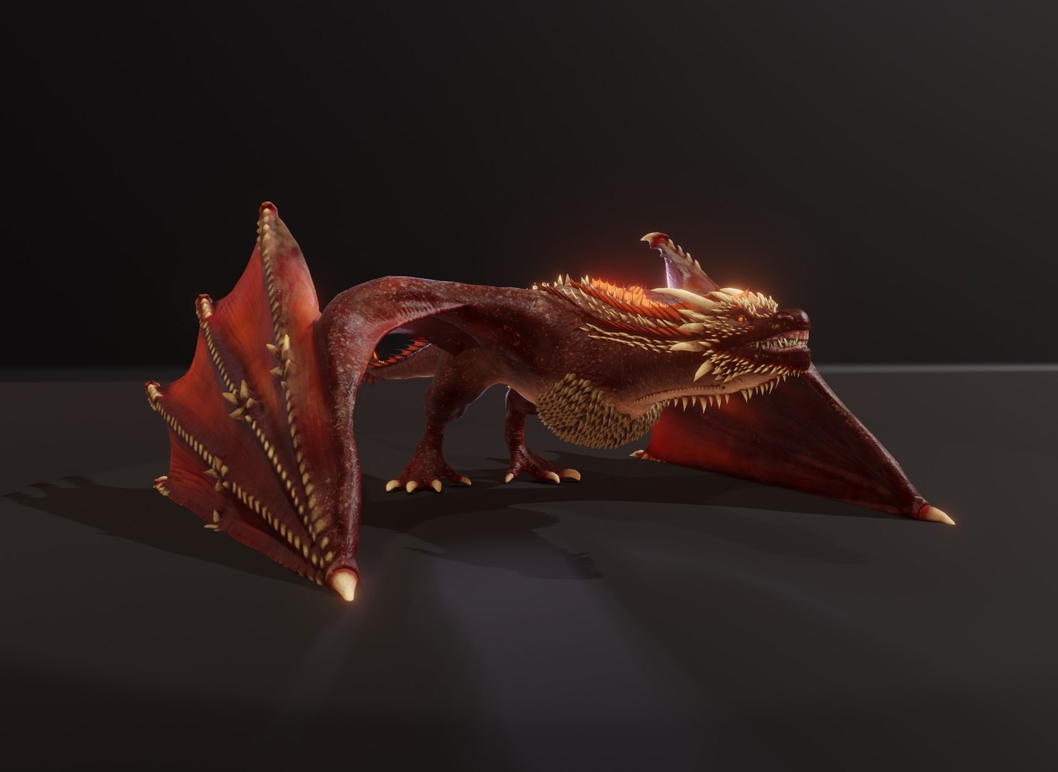 3D Realistic Animated Wyverns Pack Low-poly 3D Model Model - TurboSquid ...
