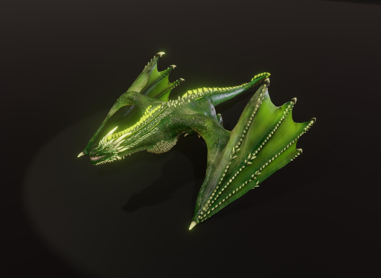3D Realistic Animated Wyverns Pack Low-poly 3D Model Model - TurboSquid ...