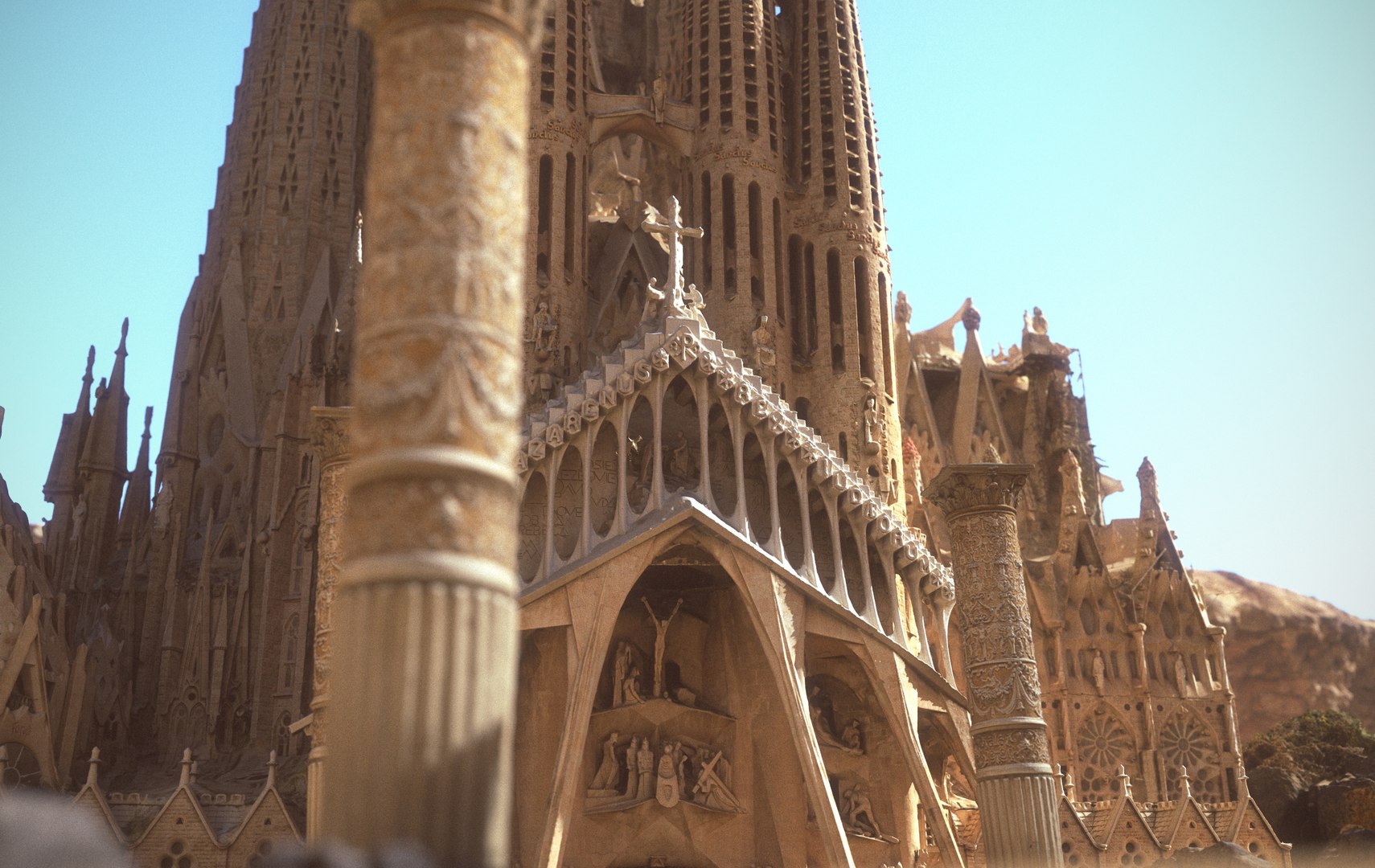 Desert Temple 3D - TurboSquid 1991728