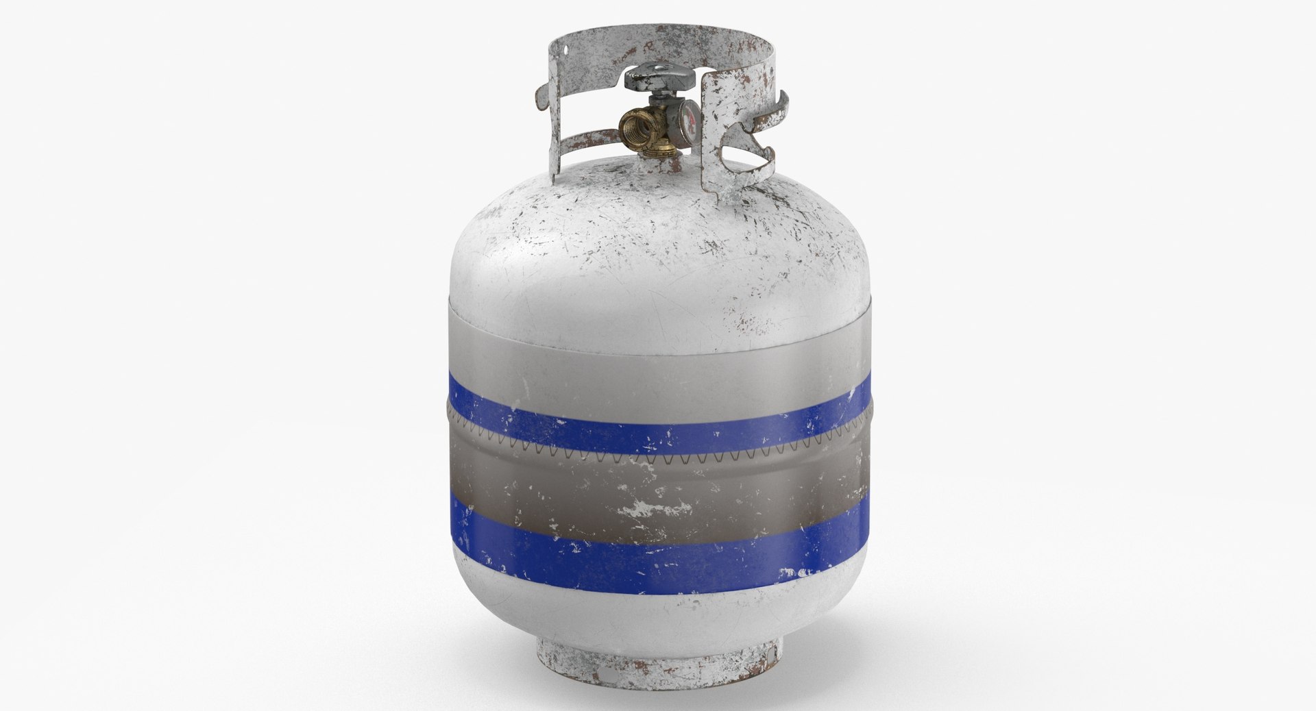 3D Butane Propane Tank Blank Clean and Dirty Generic Label - TurboSquid ...