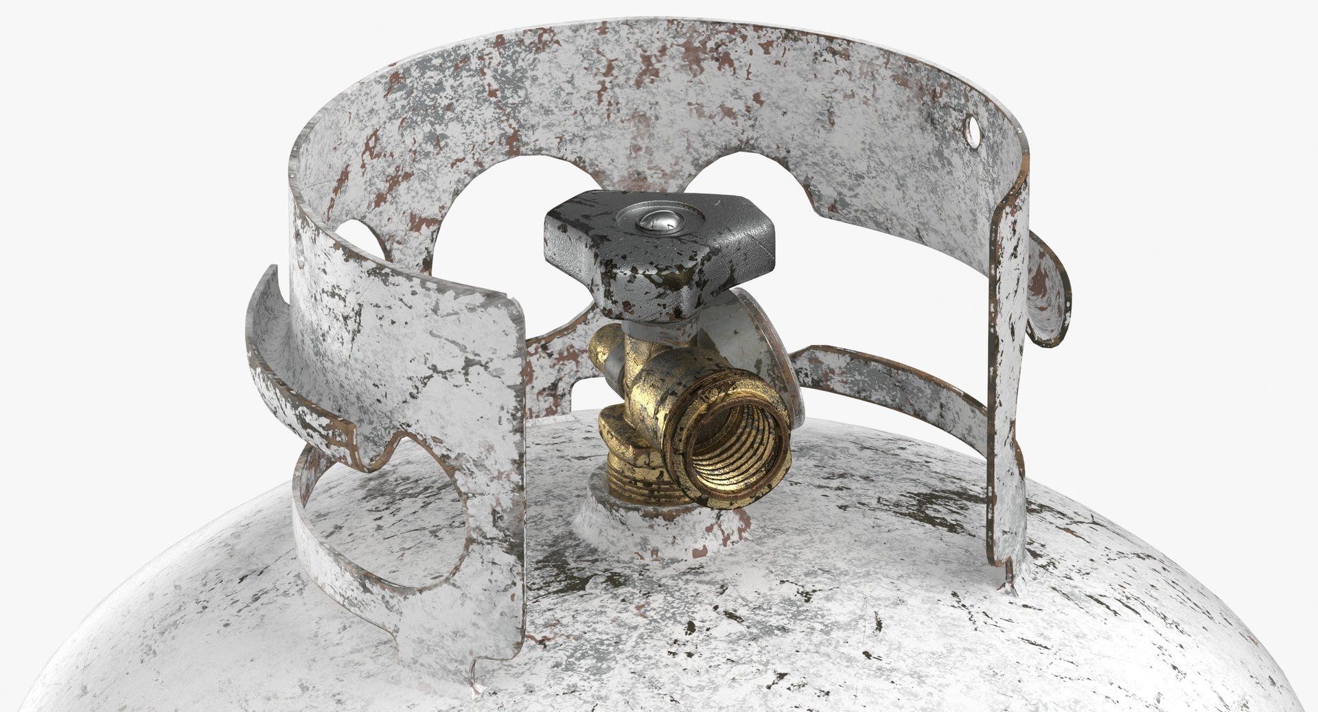 3D Butane Propane Tank Blank Clean and Dirty Generic Label - TurboSquid ...