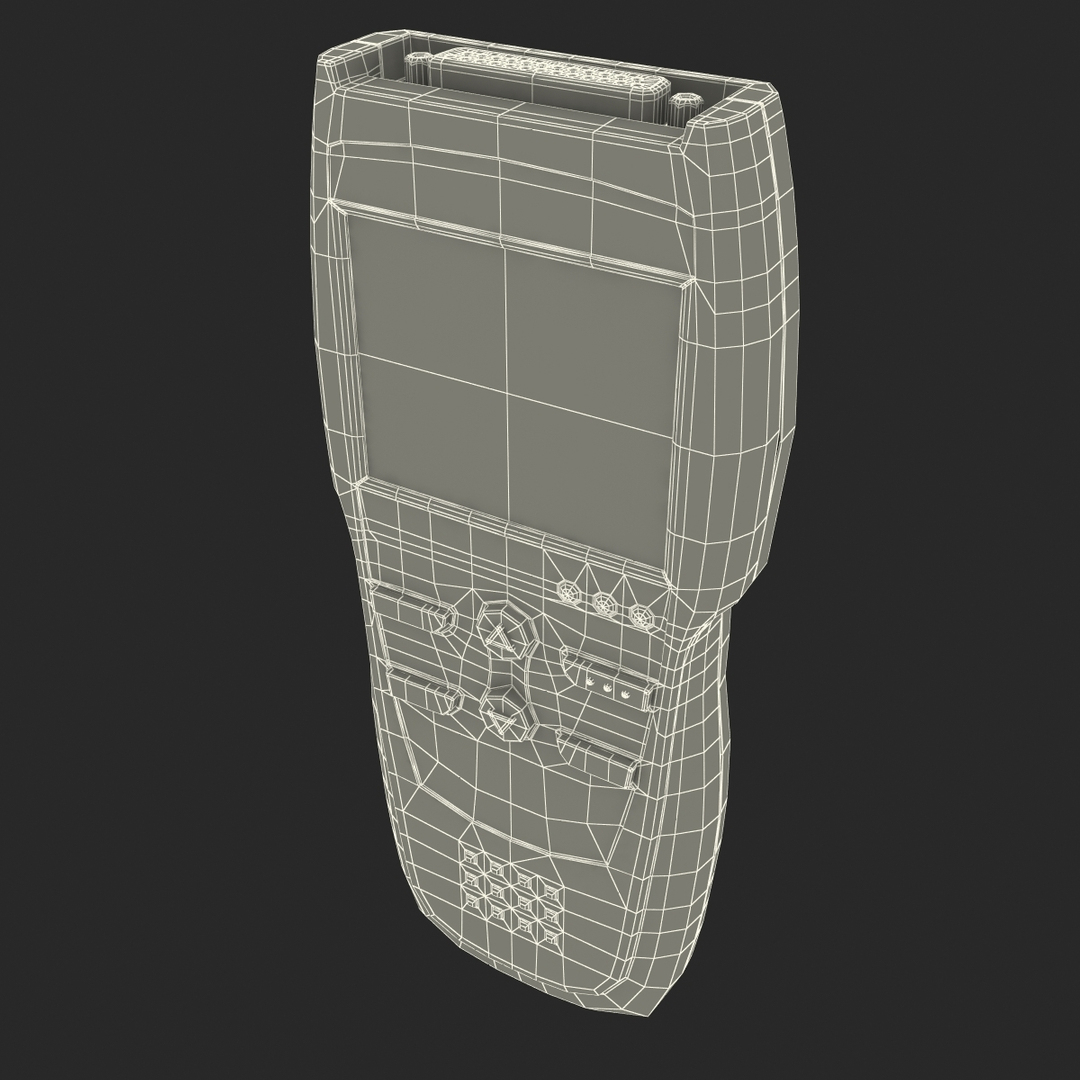 3d Model Professional Diagnostic Code Scanner