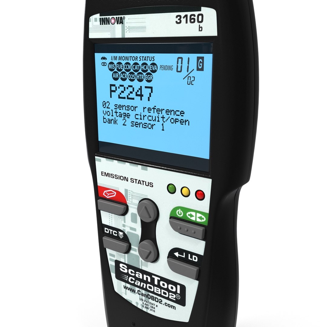 3d Model Professional Diagnostic Code Scanner
