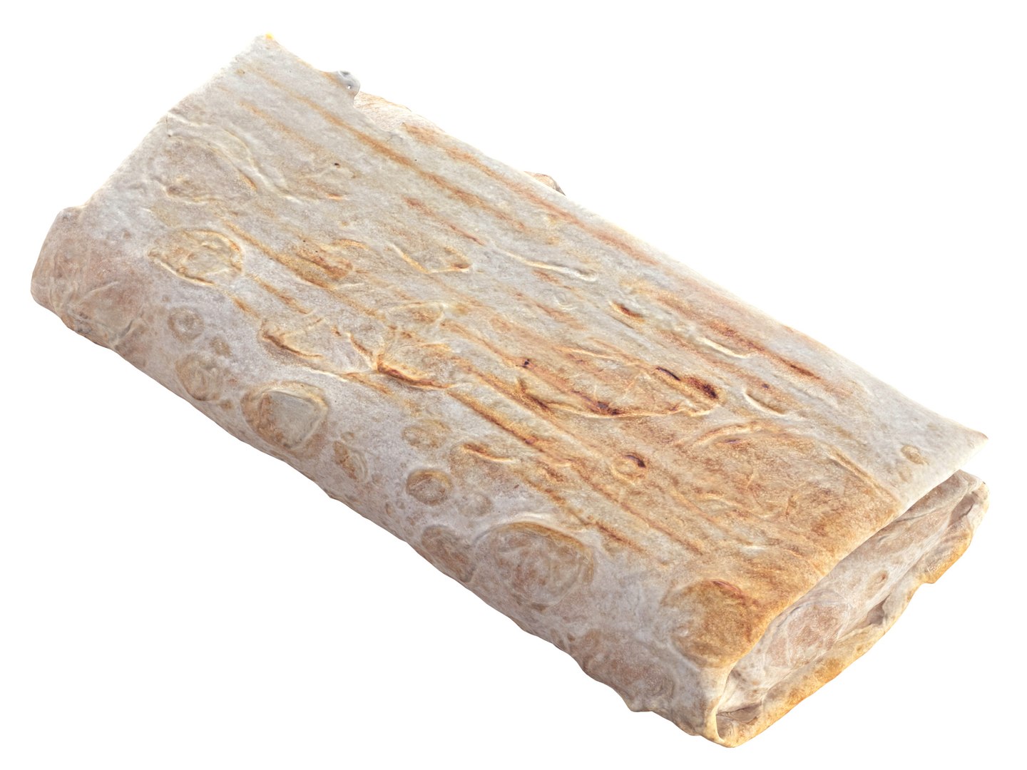 Shawarma on a plate 3D model - TurboSquid 2125280