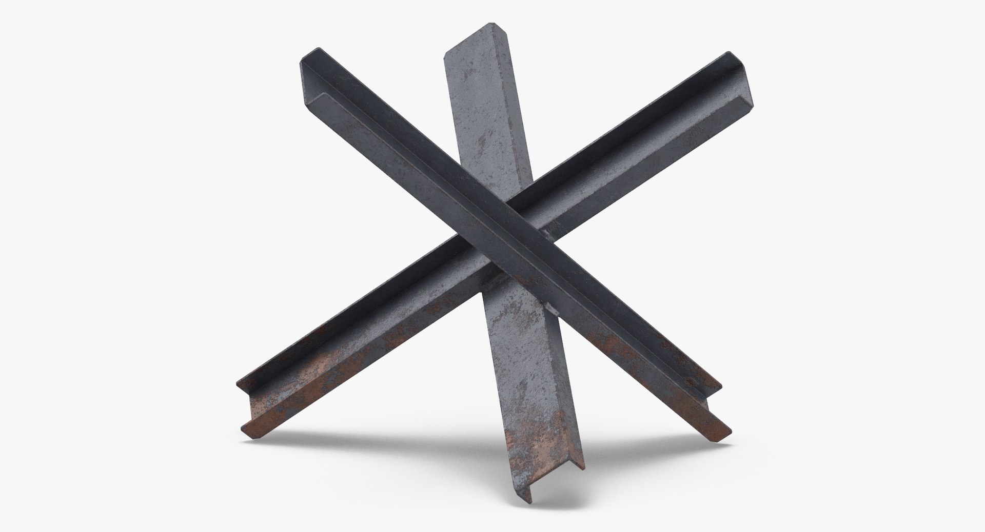 Hedgehog Obstacles Wwii 01 3d Obj