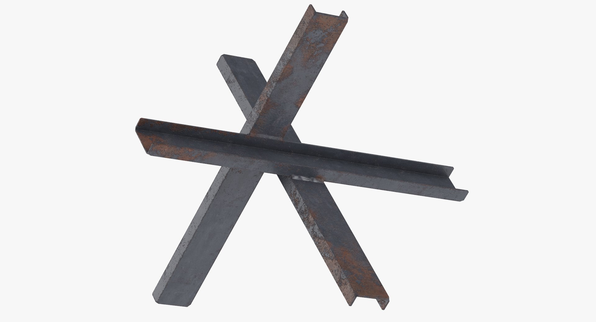 Hedgehog Obstacles Wwii 01 3d Obj