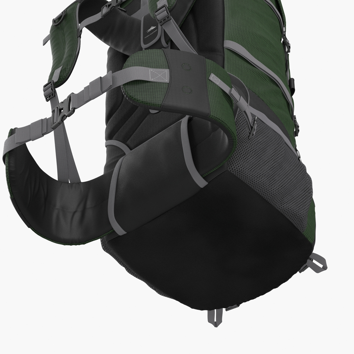 3d large camping backpack green