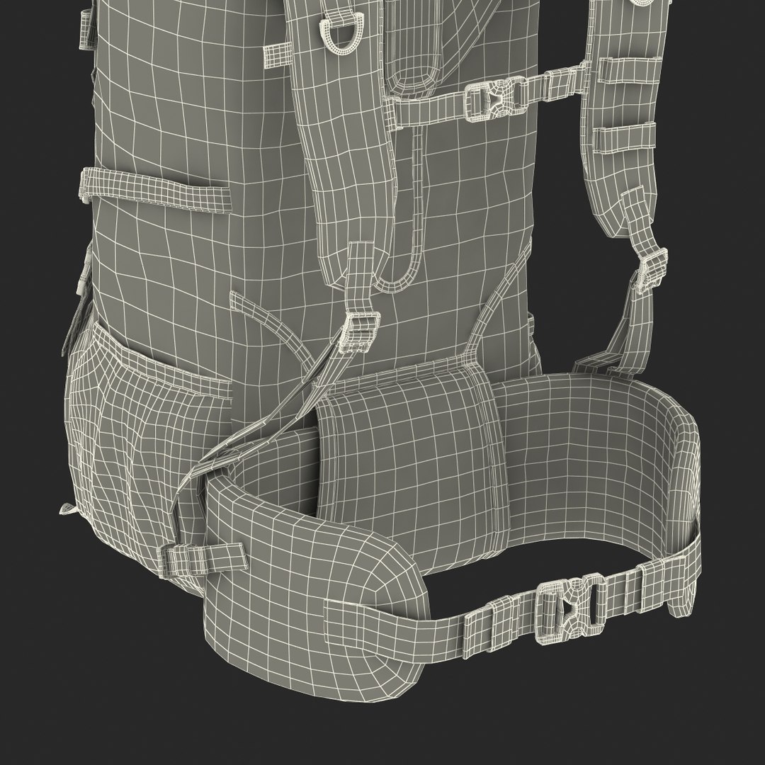 3d Large Camping Backpack Green