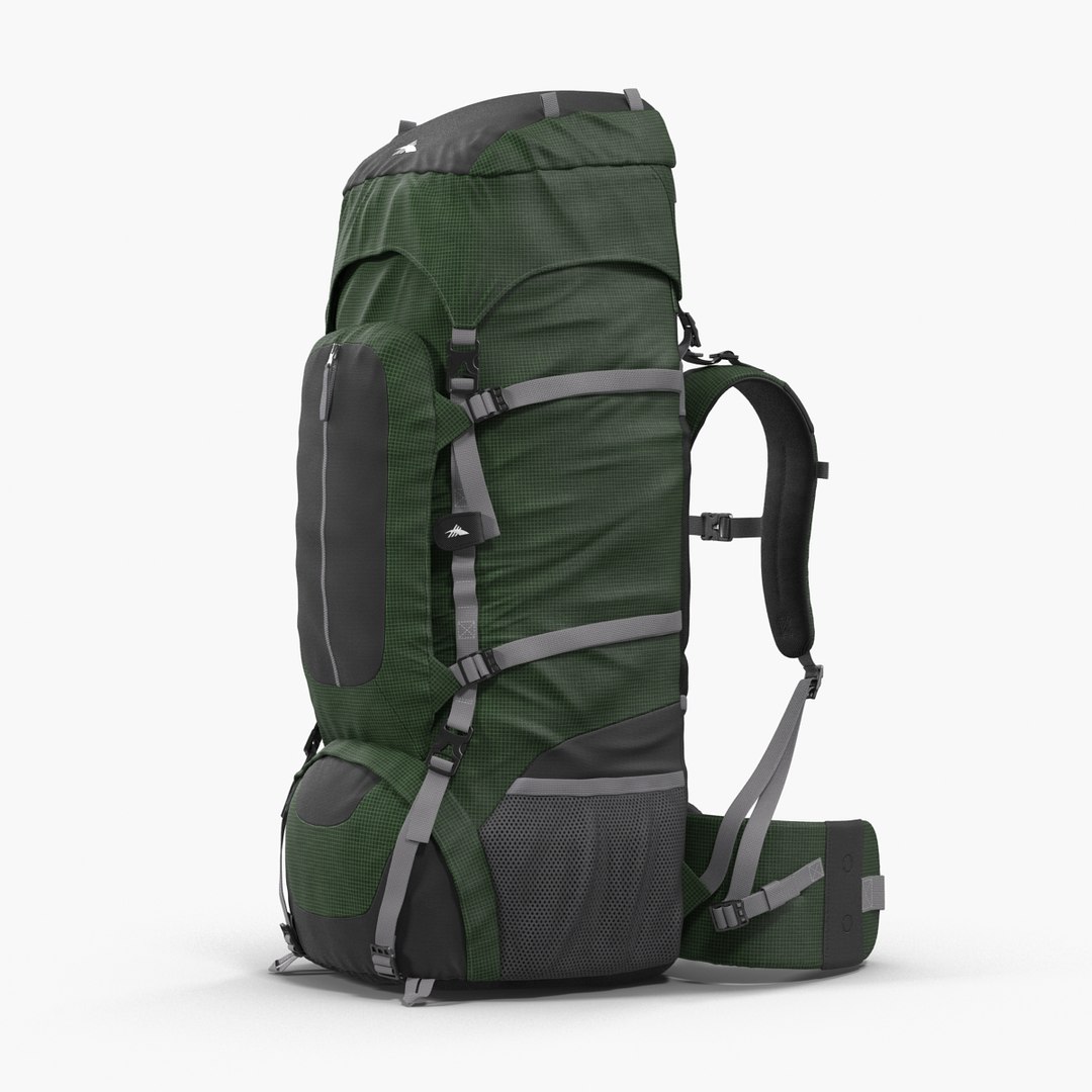3d Large Camping Backpack Green