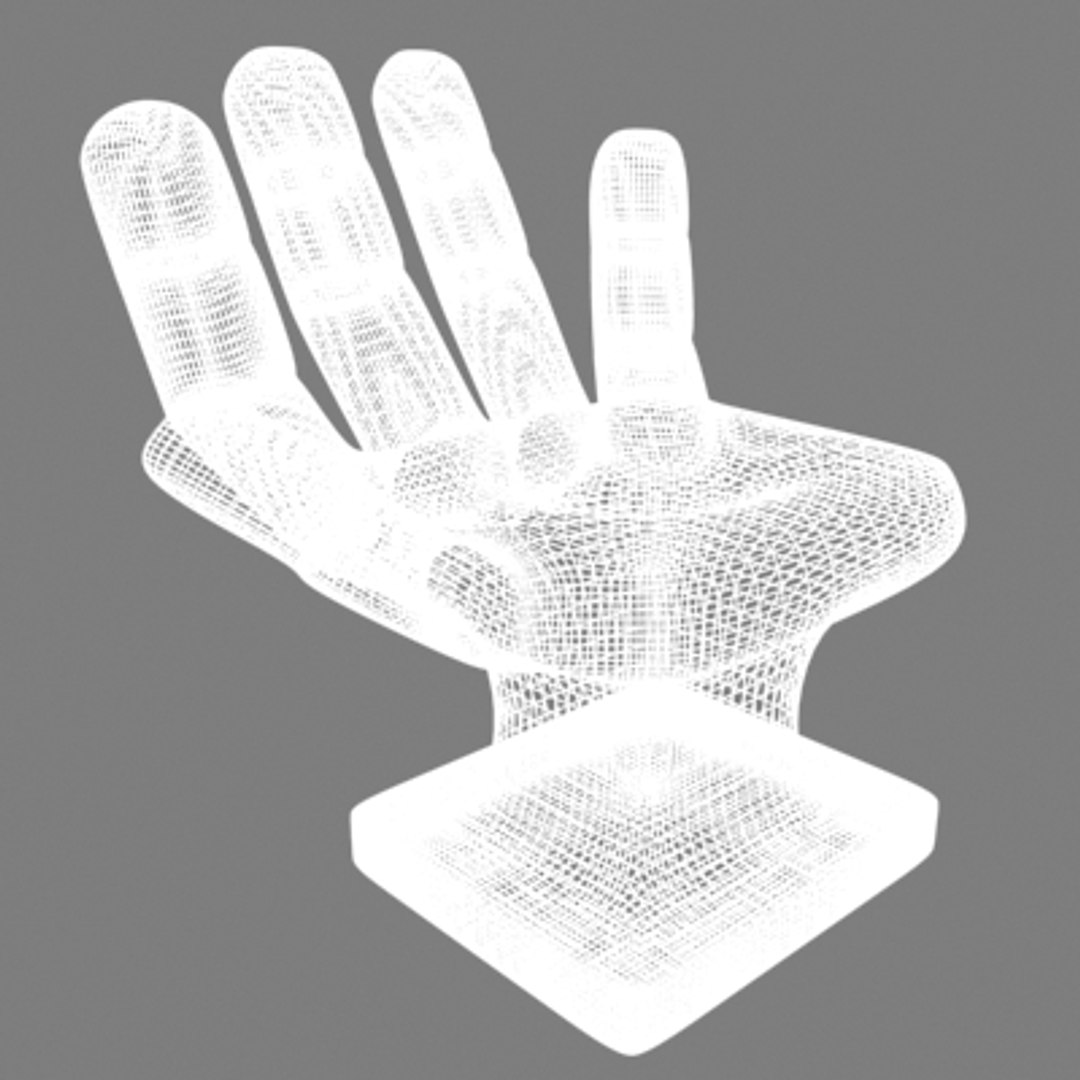 3d Hand Chair