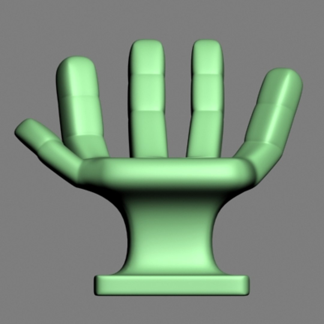 3d Hand Chair