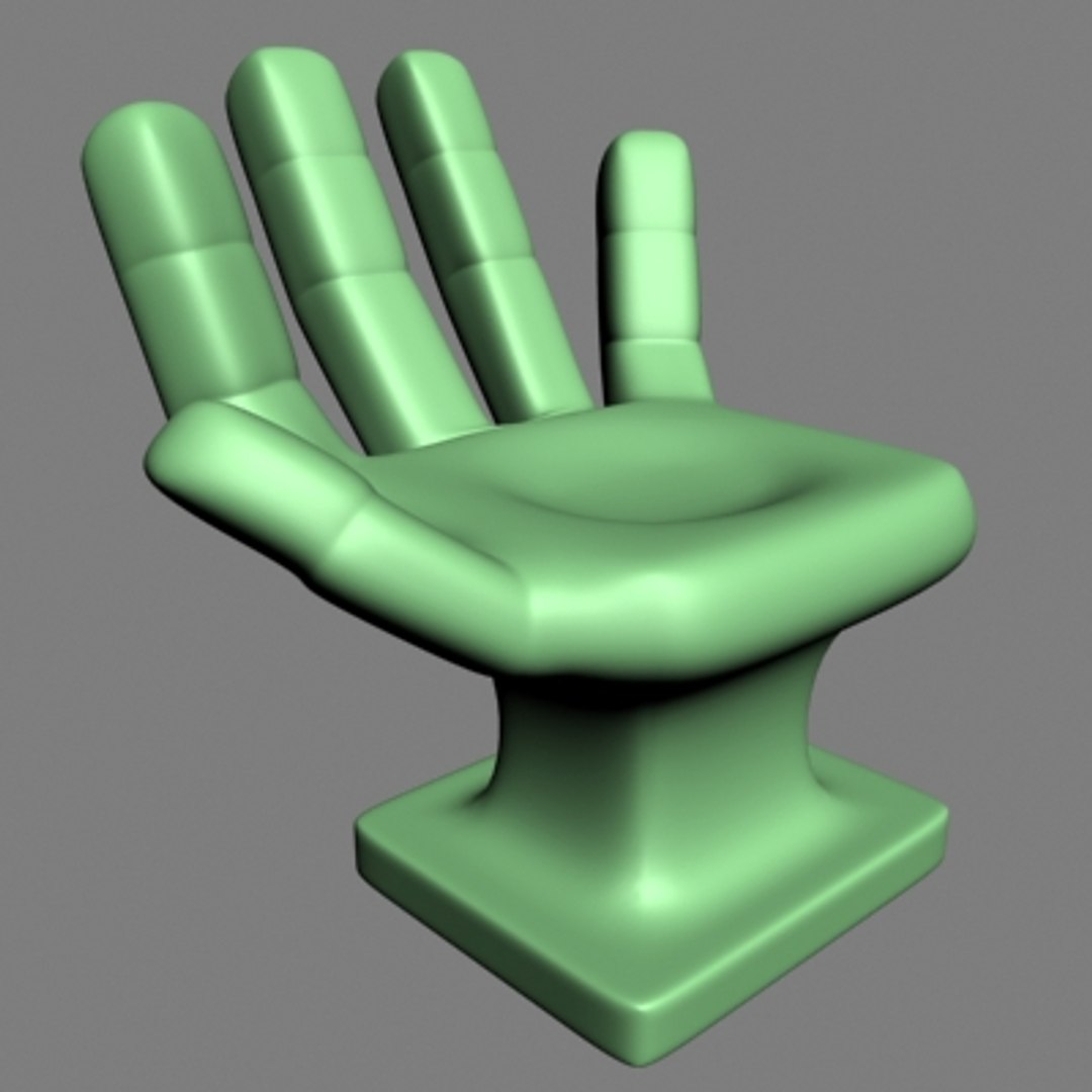 3d Hand Chair