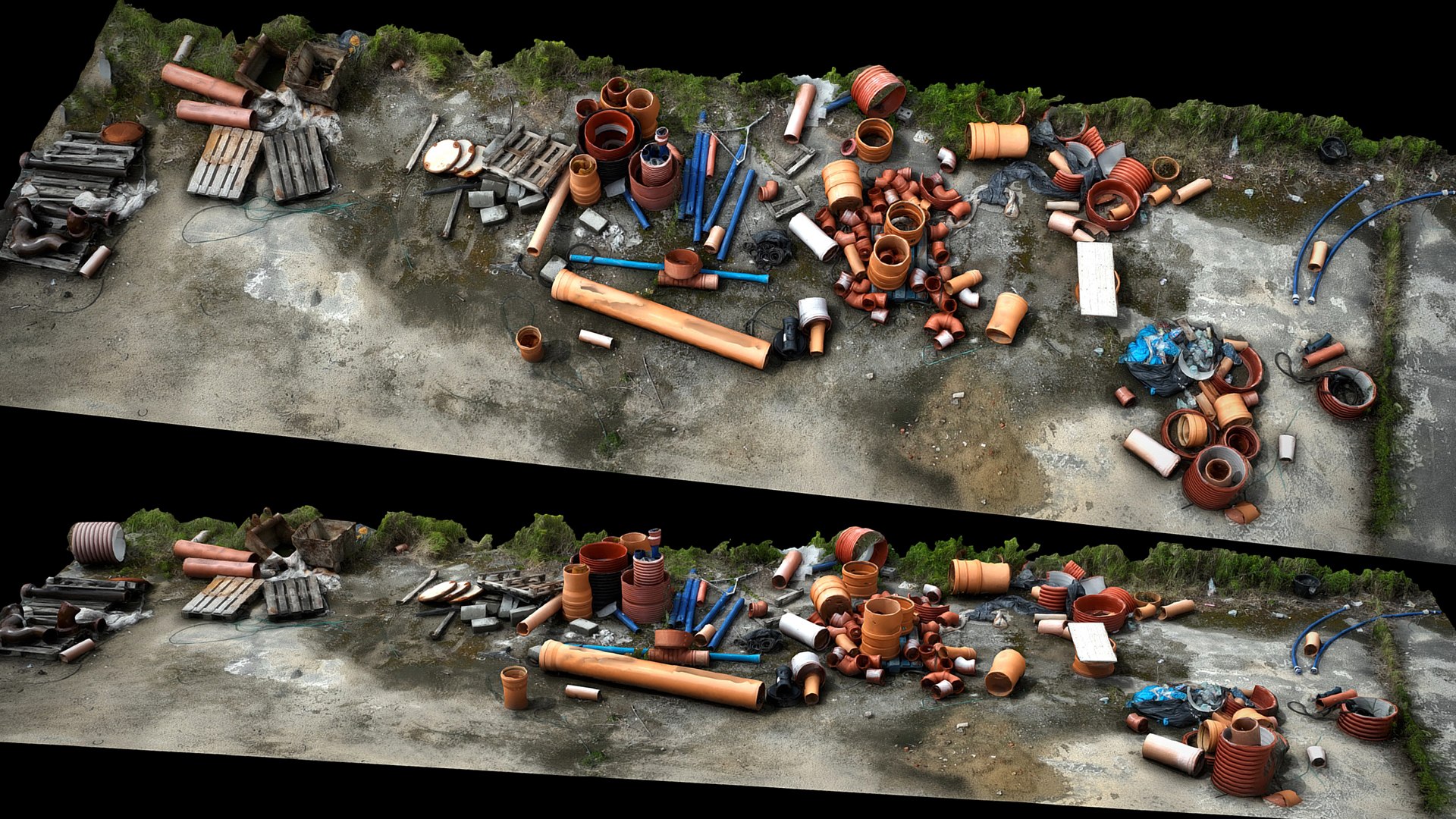 Construction-site Ground Stuff Pipes Photogrammetry 3D - TurboSquid 2338017