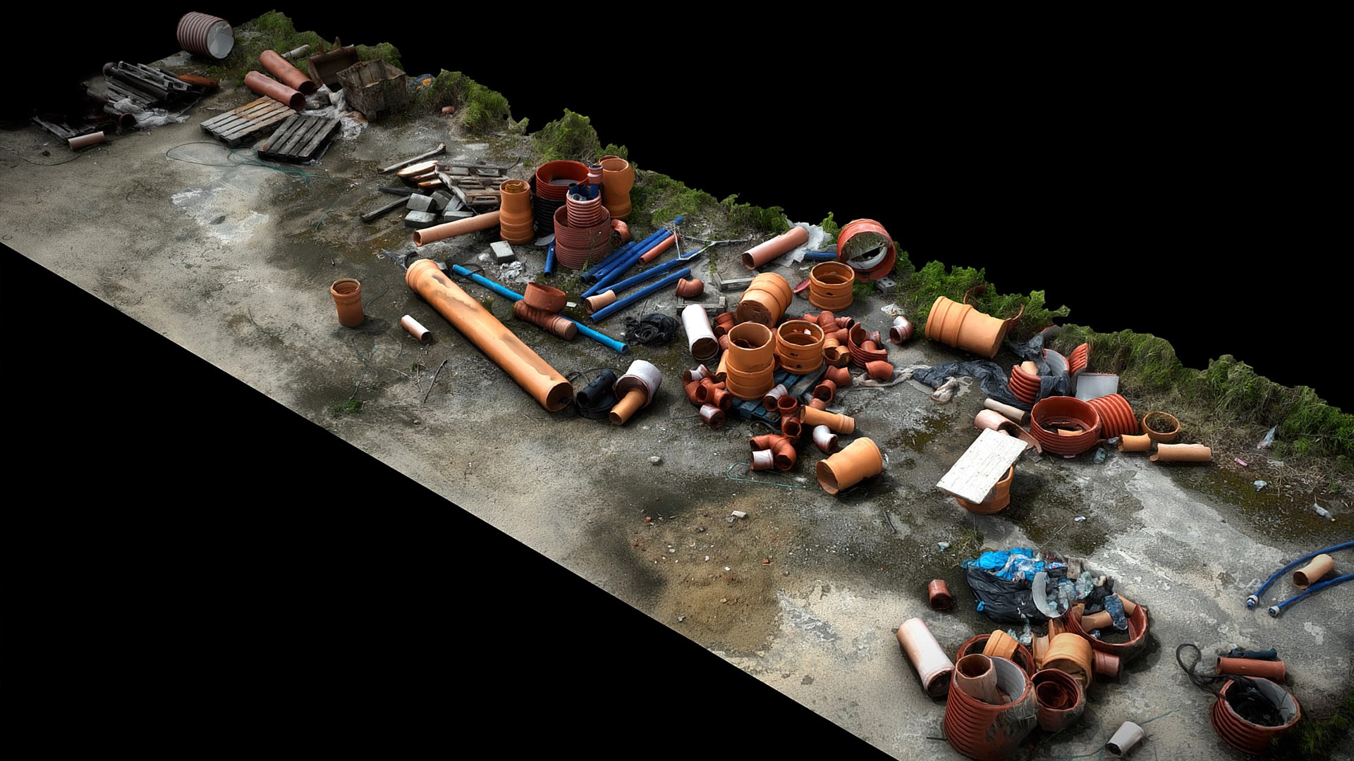 Construction-site Ground Stuff Pipes Photogrammetry 3D - TurboSquid 2338017