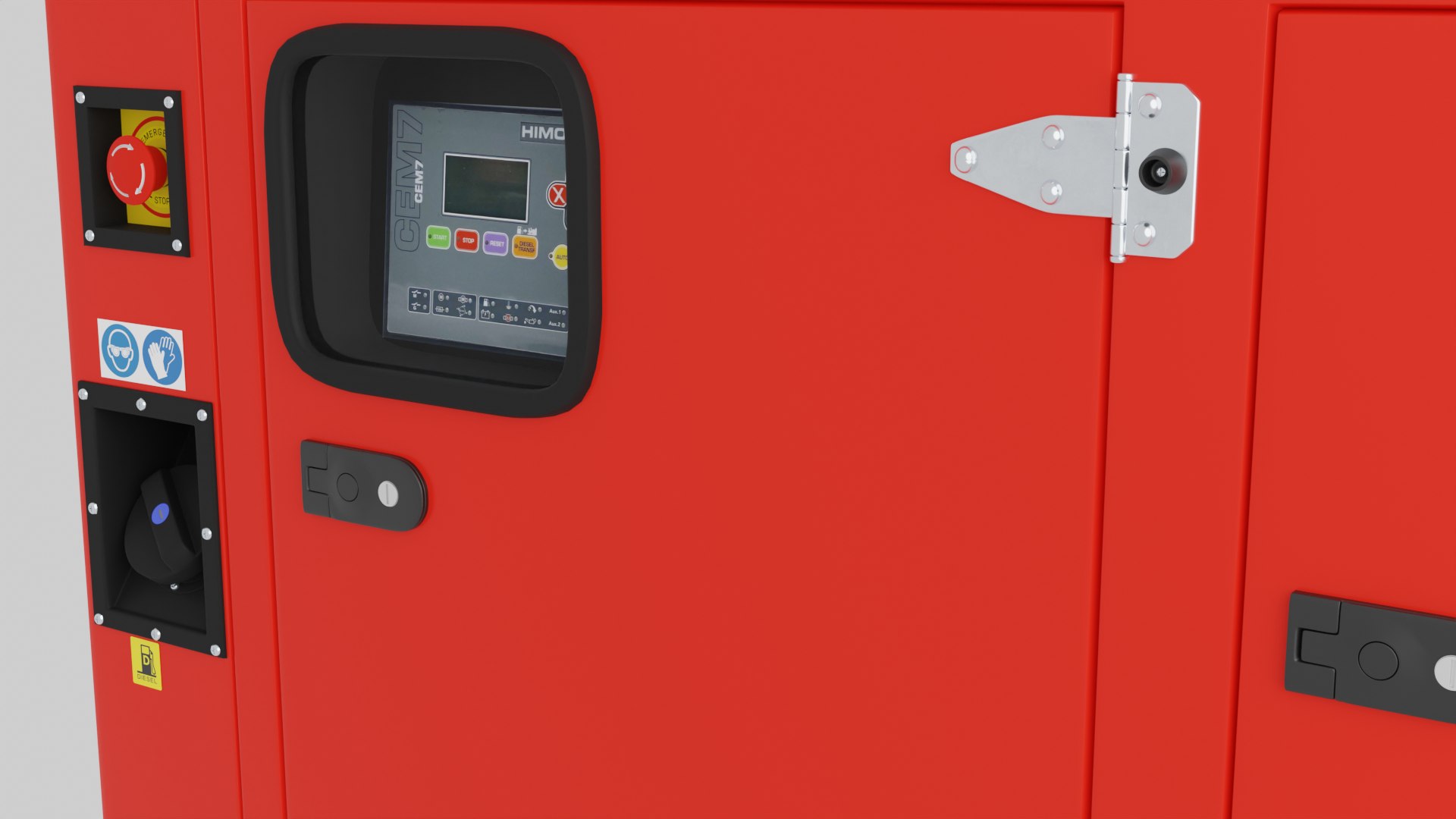 3D HIMOINSA HYW-35 34 KVA Generator - TurboSquid 2132553