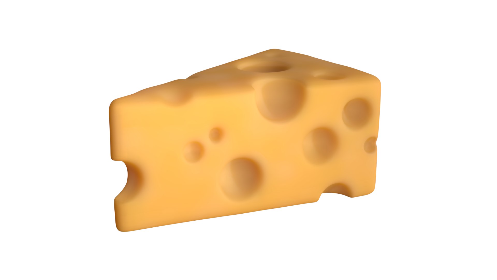 3D Cheese - TurboSquid 1737230
