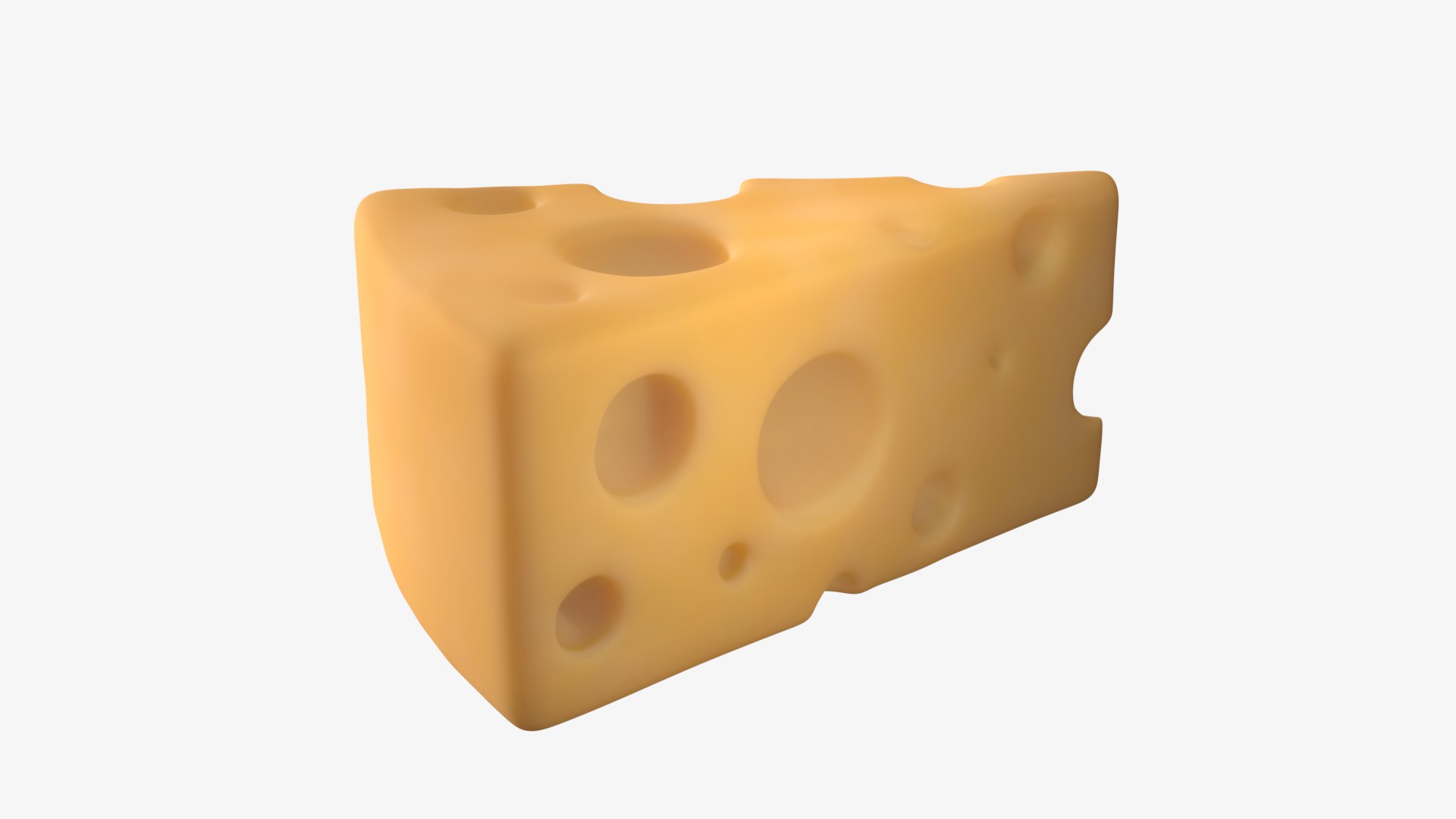 3D Cheese - TurboSquid 1737230