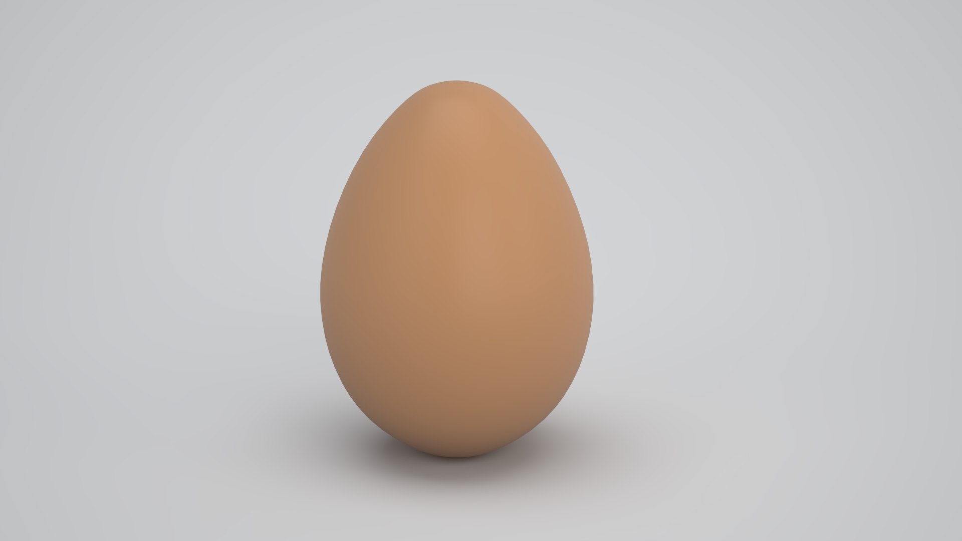 3D Brown Egg Model - TurboSquid 2398738