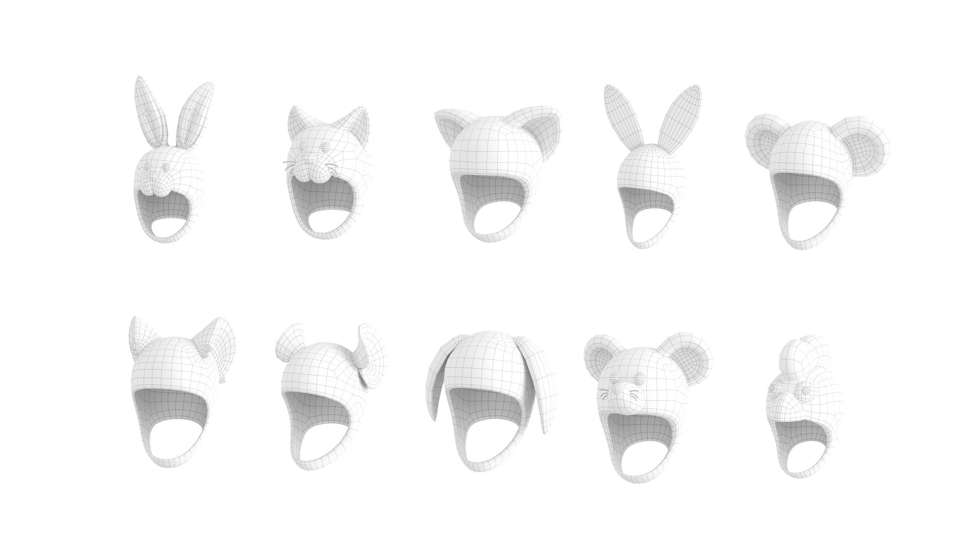 Pack006 Cartoon Hat Pack 2 3D model - TurboSquid 2077794