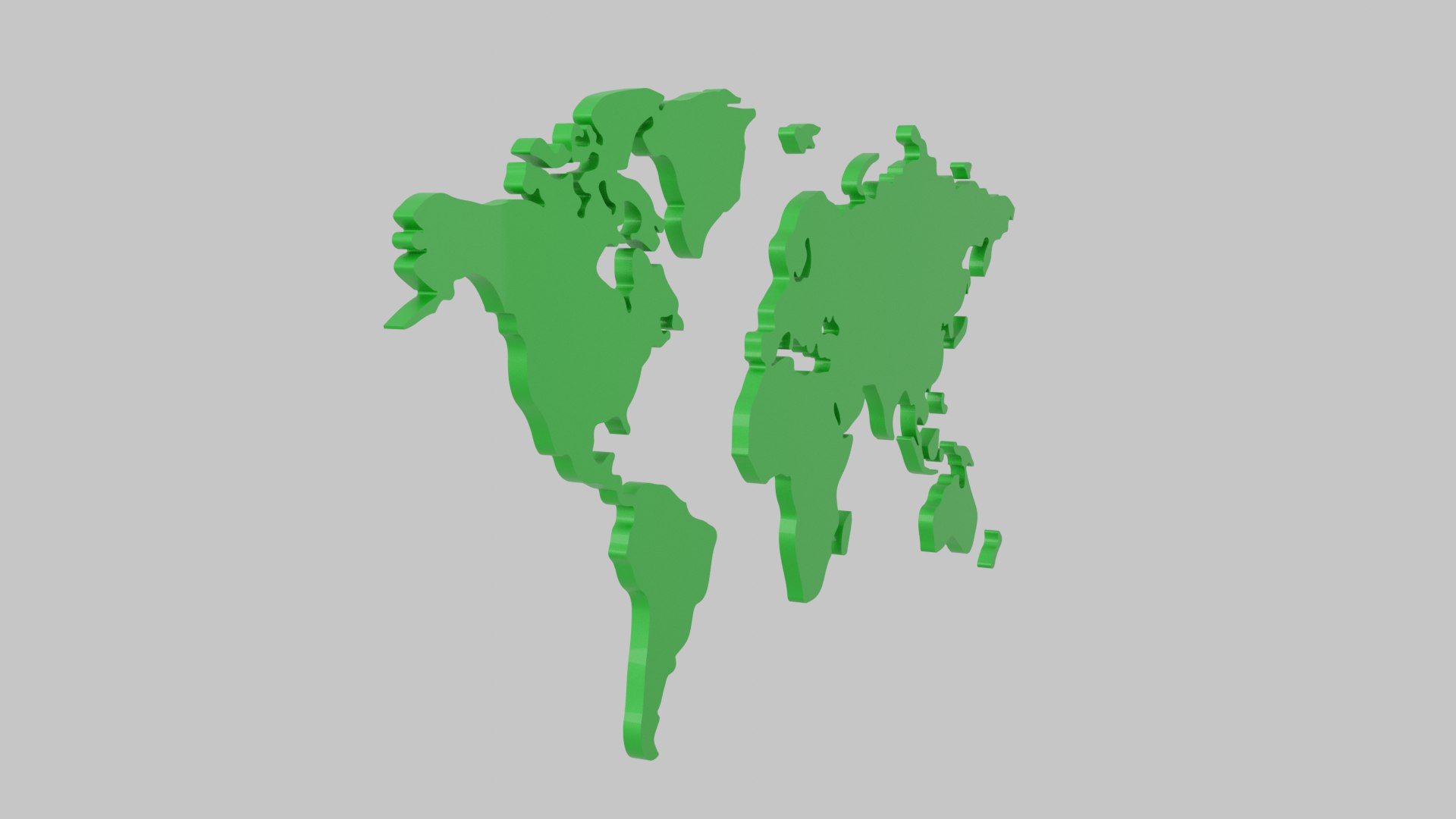 World Map Icon 3D Model - TurboSquid 2068942