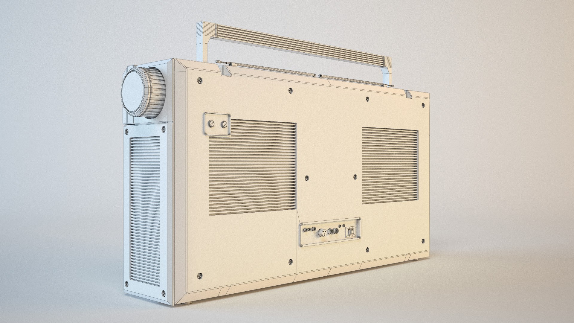 Boombox Boom Box 3d Model