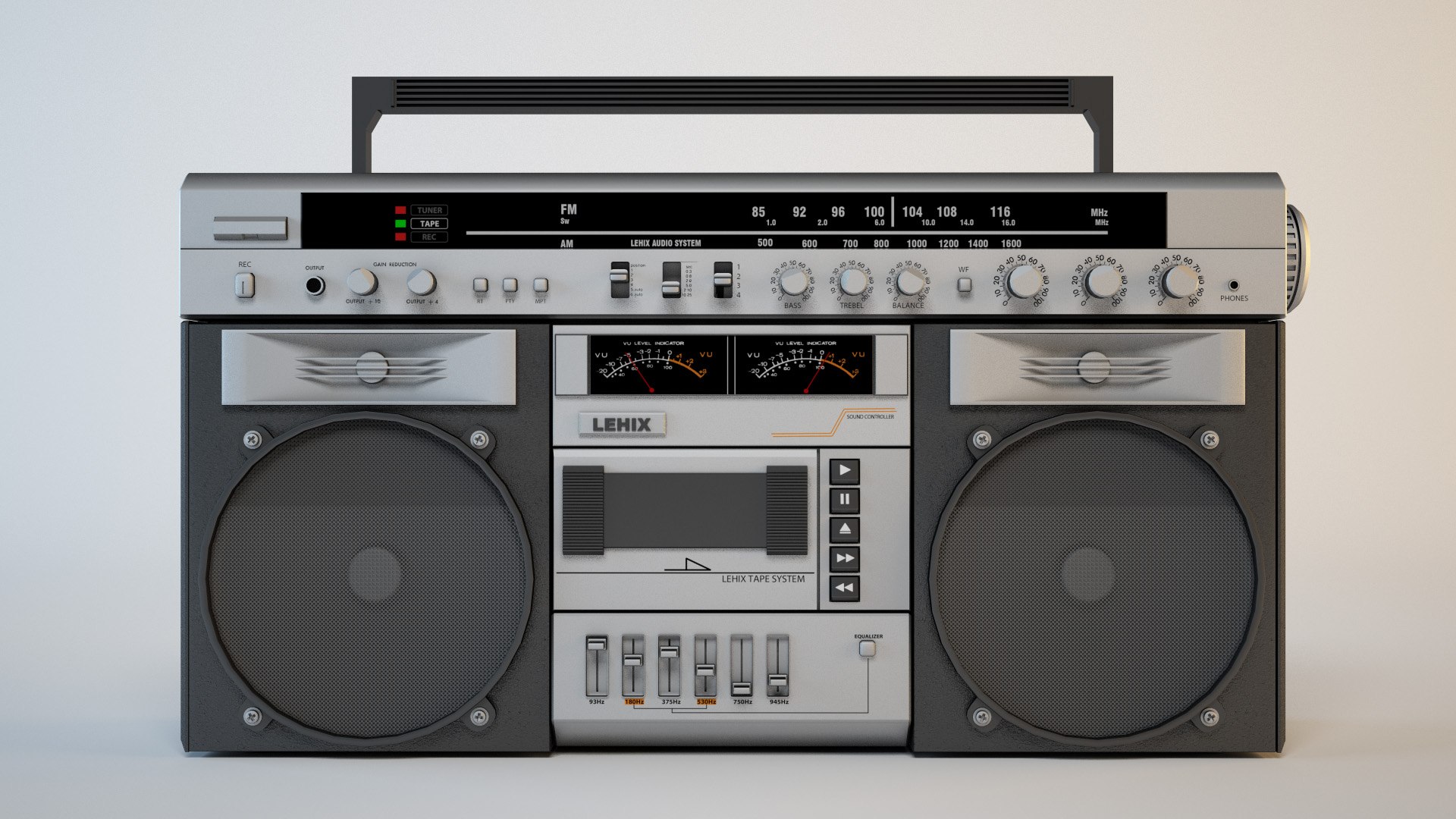 Boombox Boom Box 3d Model