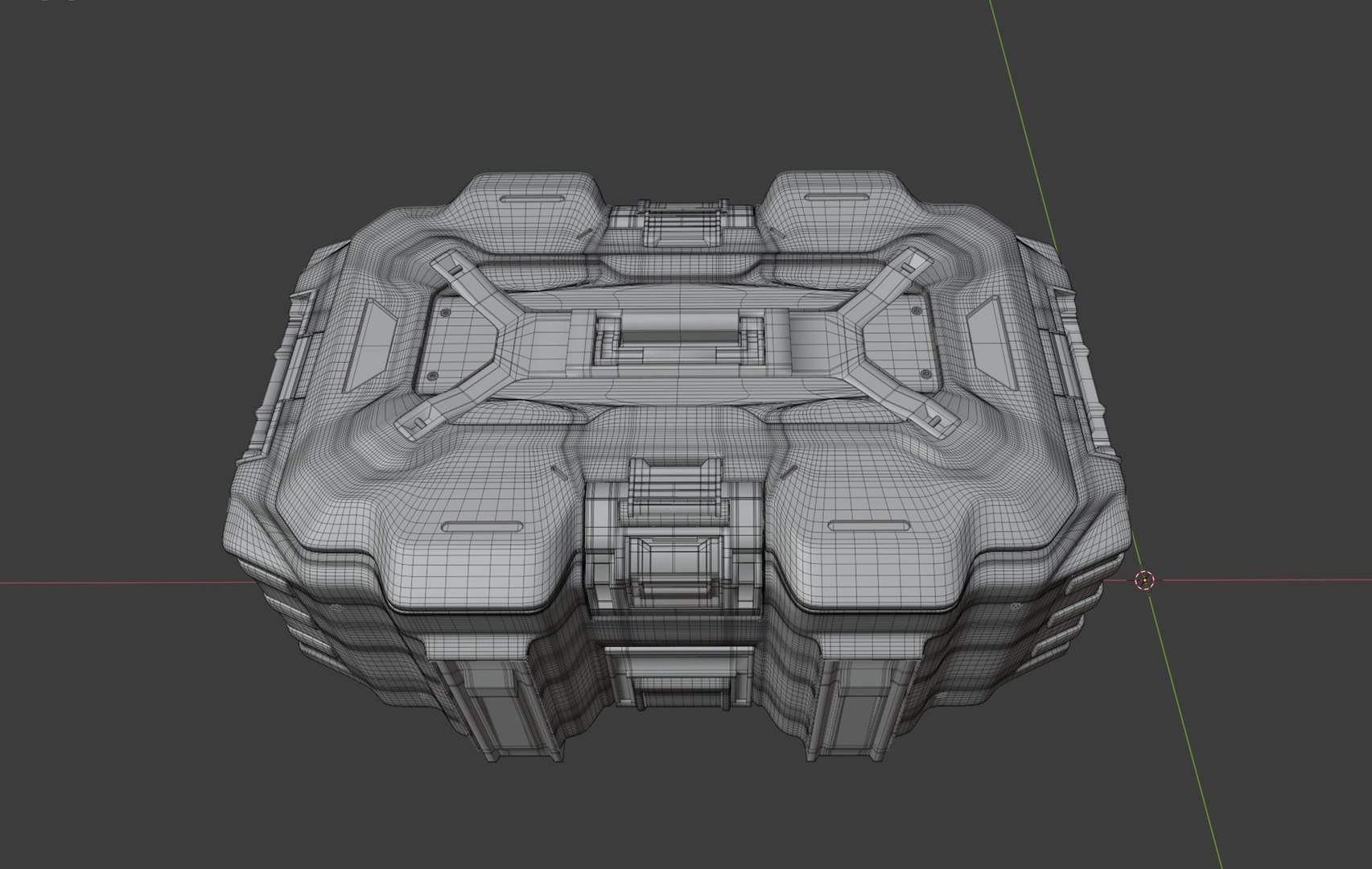 Box Sci Fi 3D Model - TurboSquid 1677020