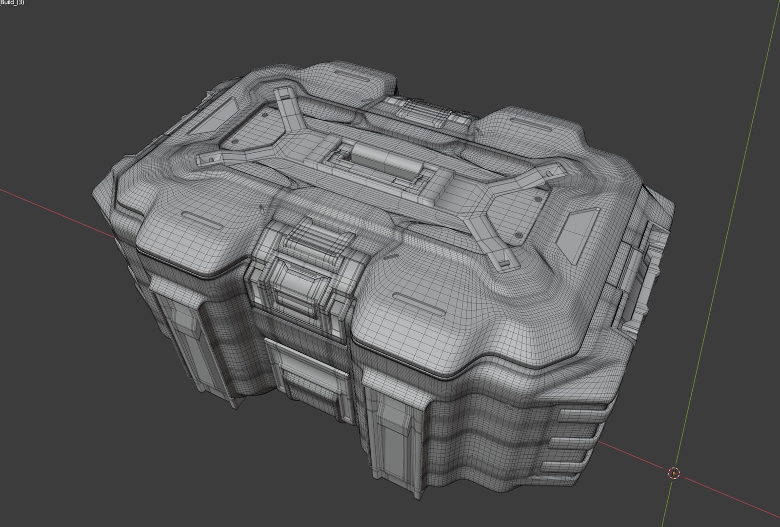 Box Sci Fi 3D Model - TurboSquid 1677020