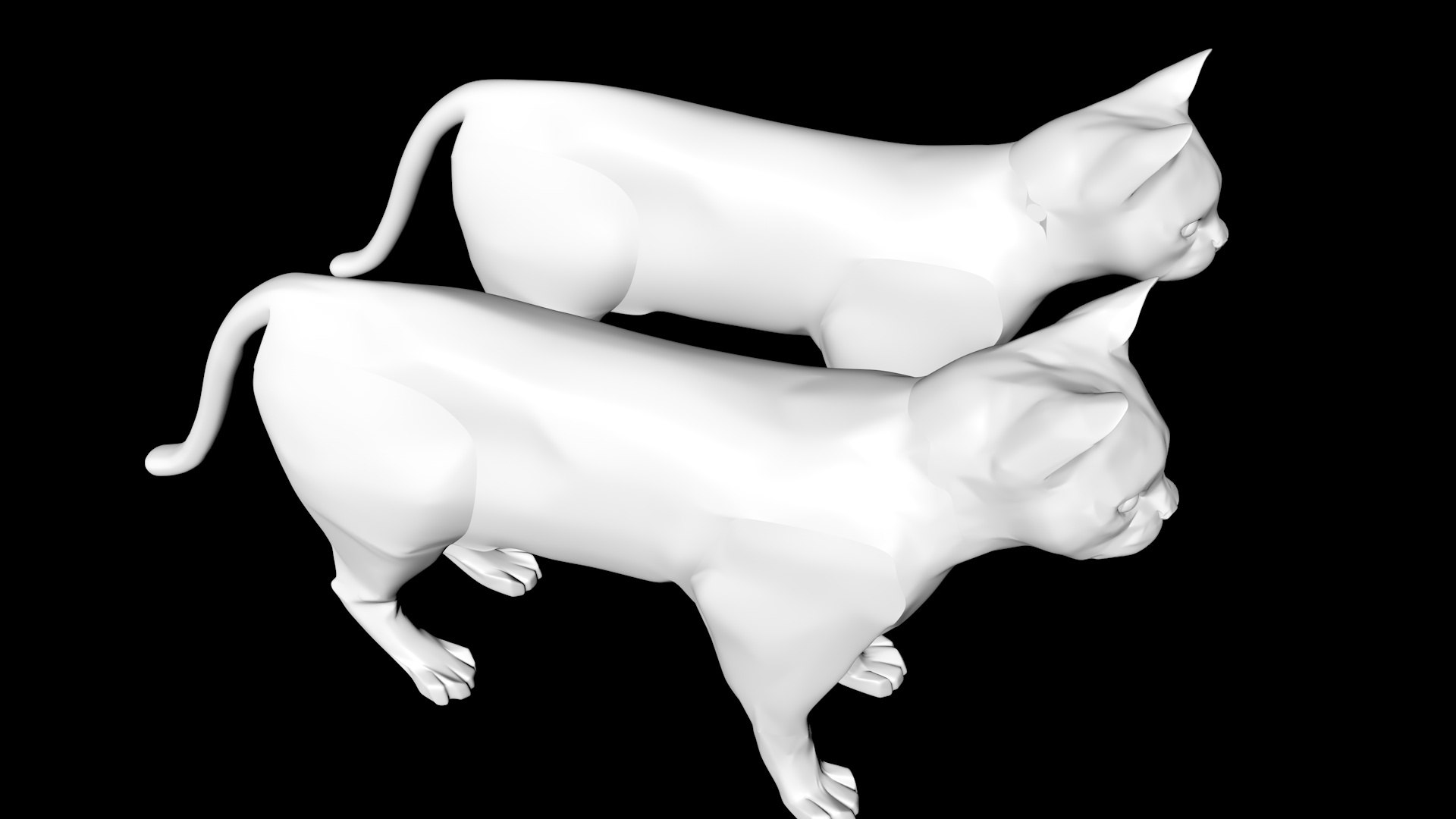 3D Cat Animal - TurboSquid 1687755