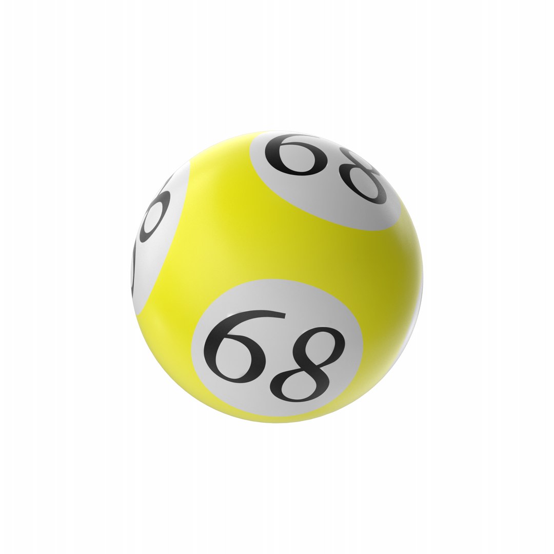 Bingo Ball 68 3D Model - TurboSquid 2417817