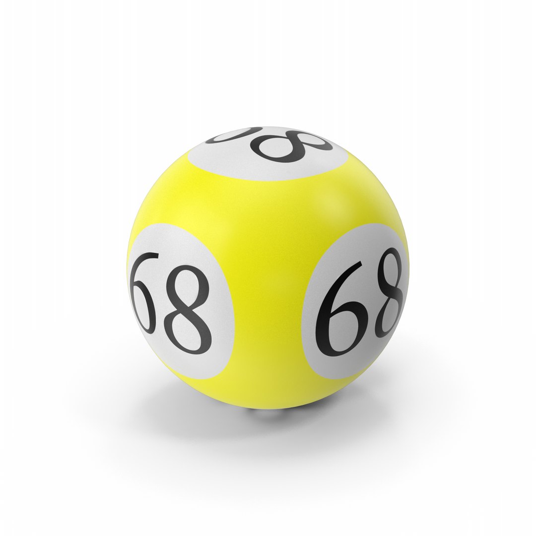 Bingo Ball 68 3D Model - TurboSquid 2417817