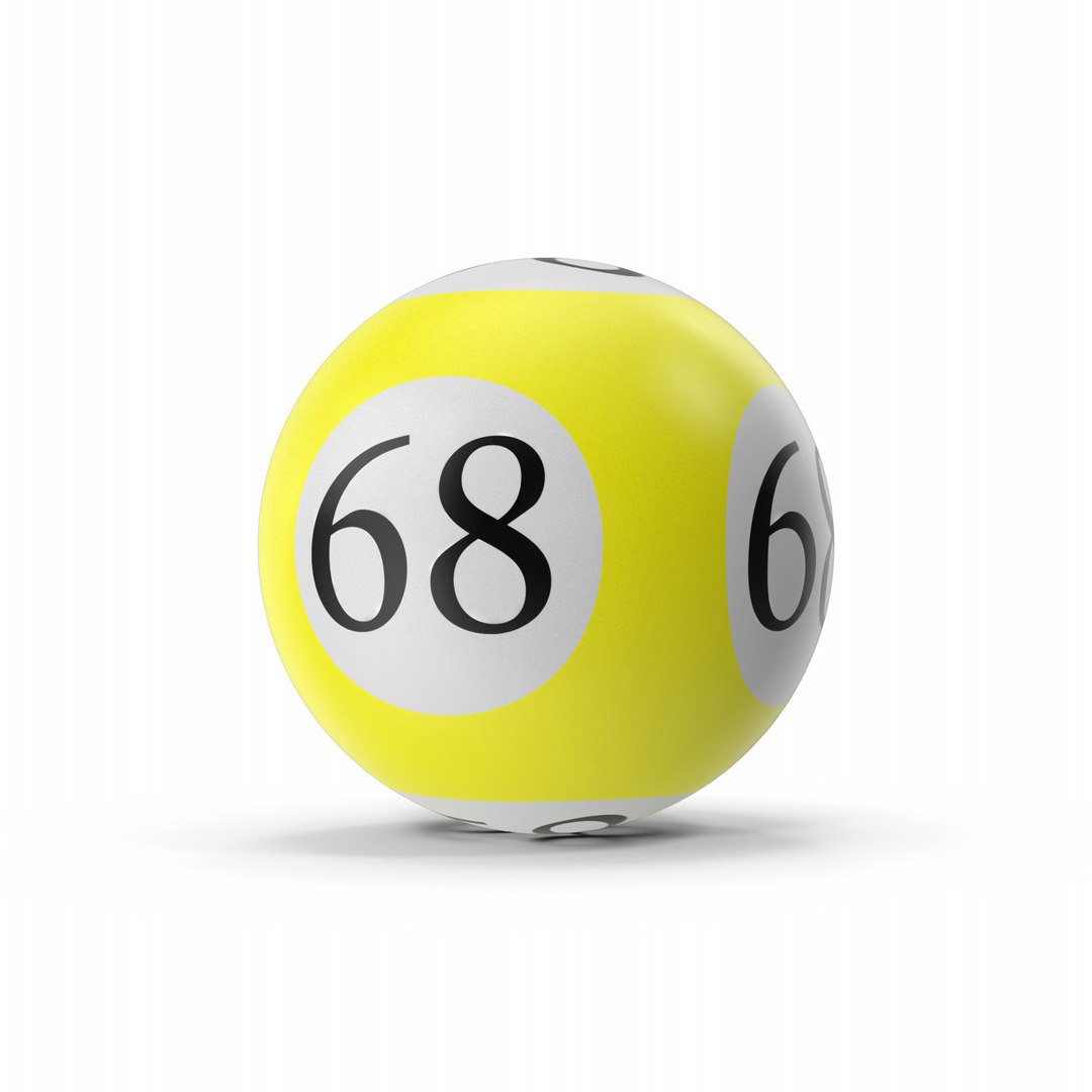 Bingo Ball 68 3D Model - TurboSquid 2417817