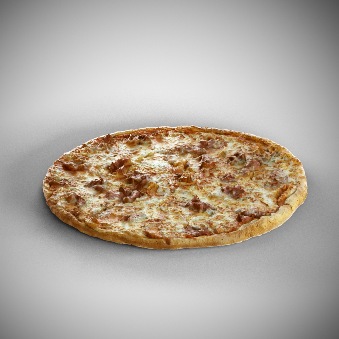 Scanned pizza 3D model - TurboSquid 1421839