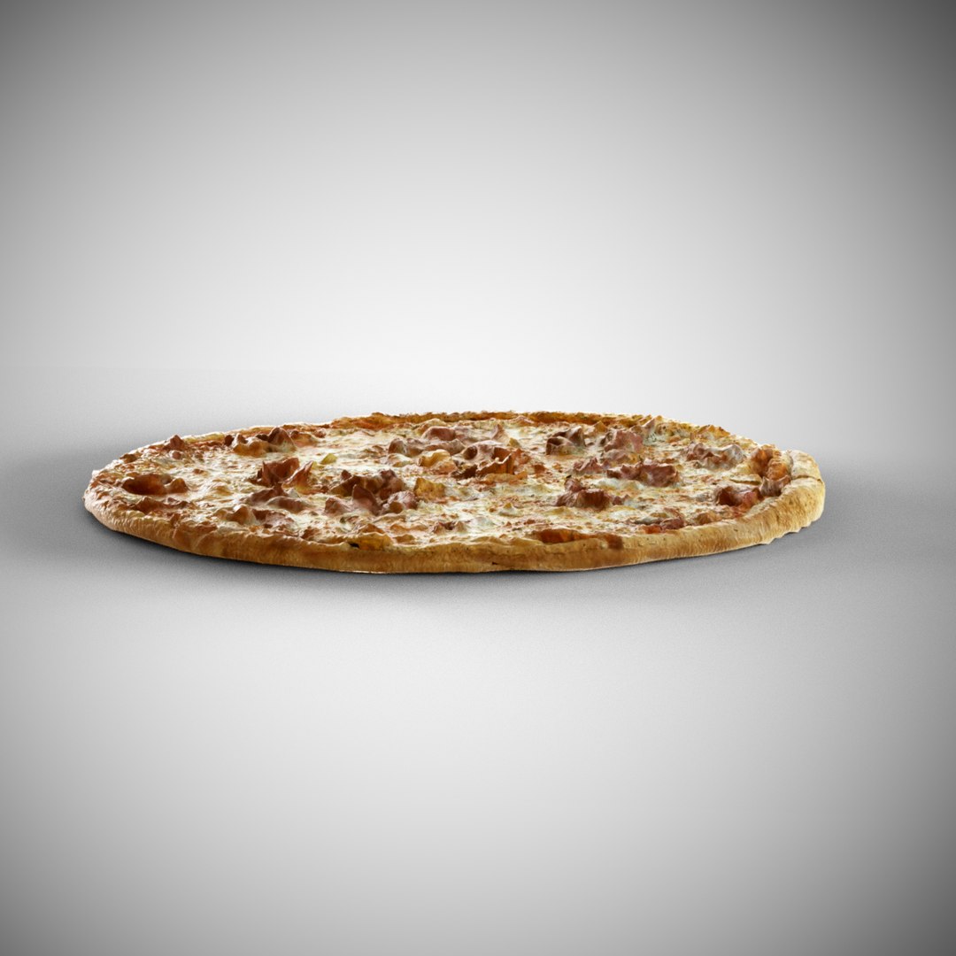 Scanned pizza 3D model - TurboSquid 1421839