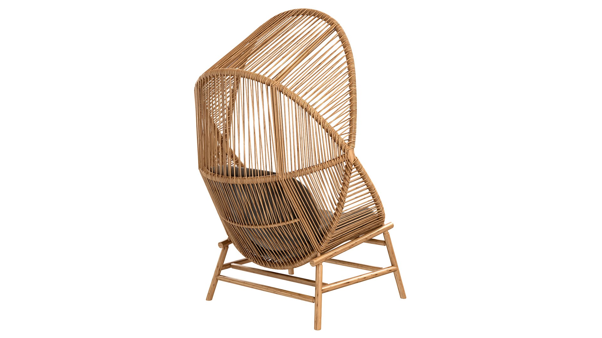 Hive Chair Cane Line Rattan Weave Natural 3D Model - TurboSquid 2069764