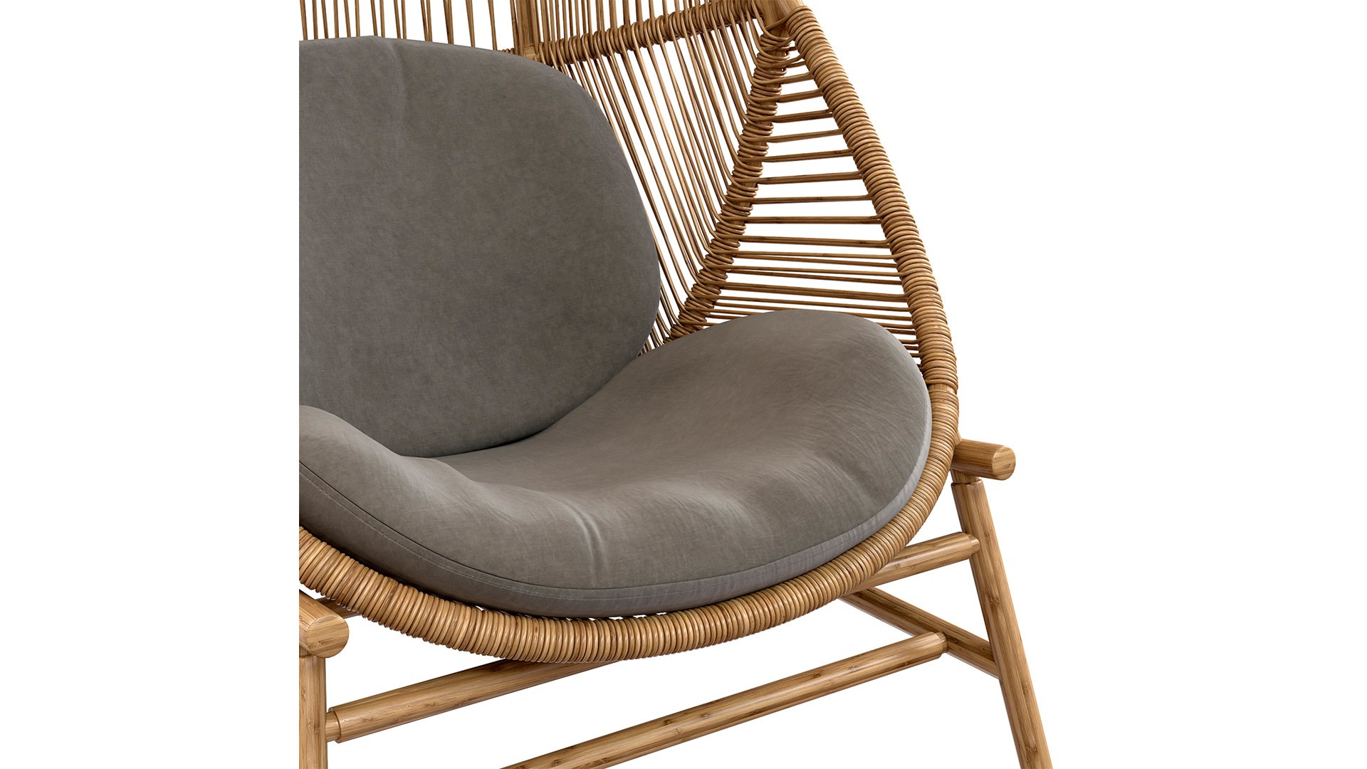 Hive Chair Cane Line Rattan Weave Natural 3D Model - TurboSquid 2069764